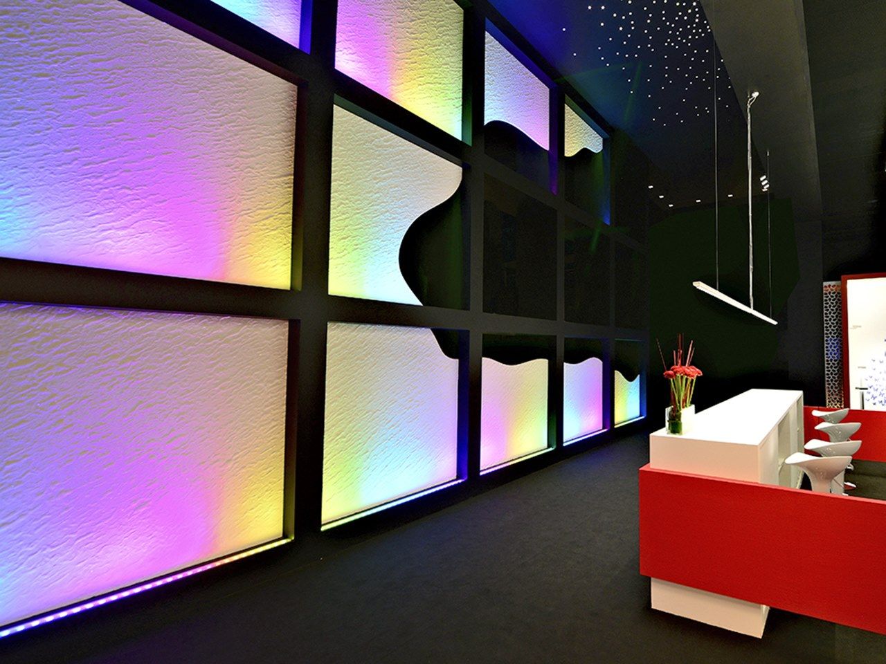 RGB linear lighting profile for LED modules BLOK By Aldabra