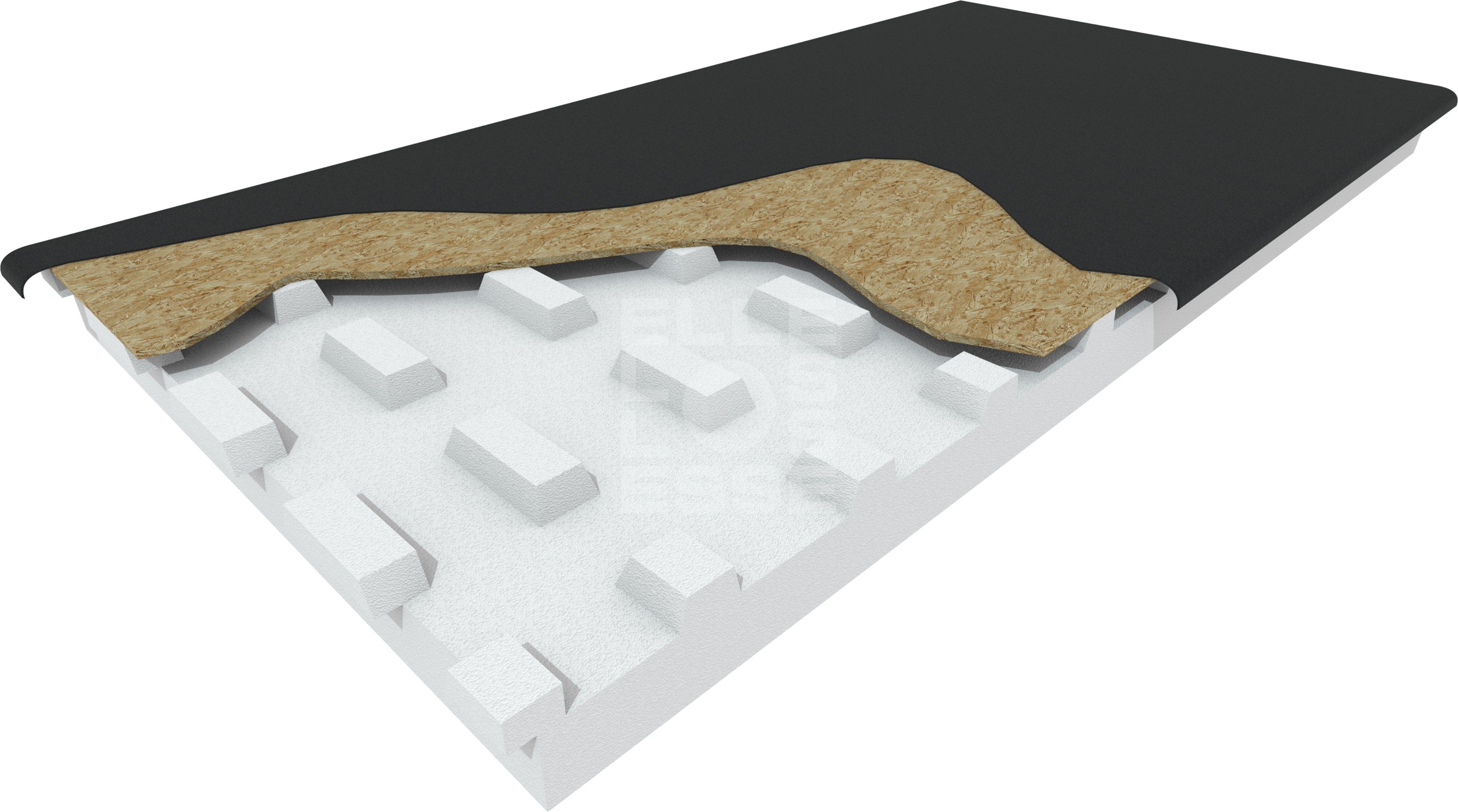 Engineered wood thermal insulation panel BLUAIR G By ELLE ESSE