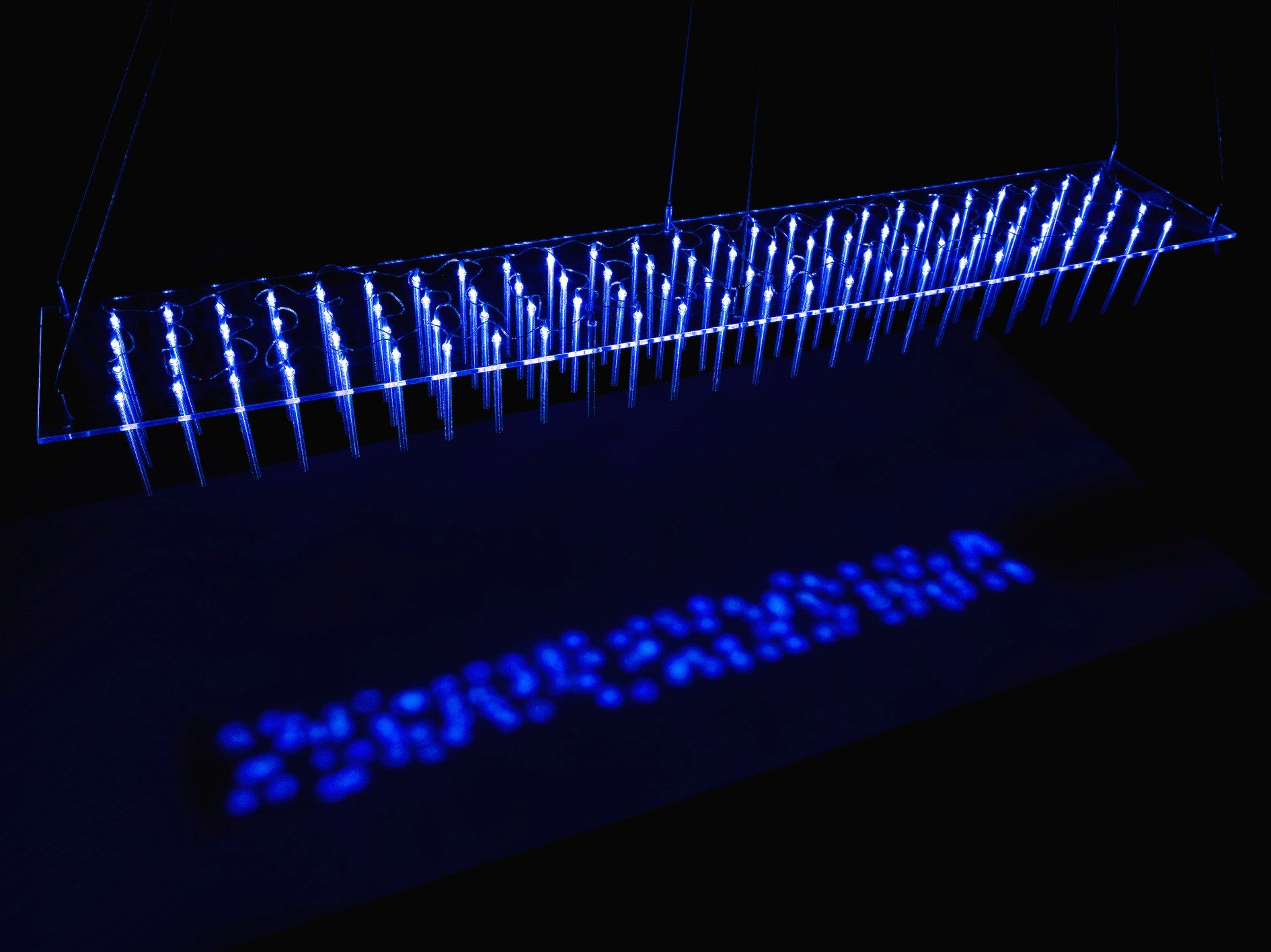 BLUE GRASS lampada a sospensione By puff buff