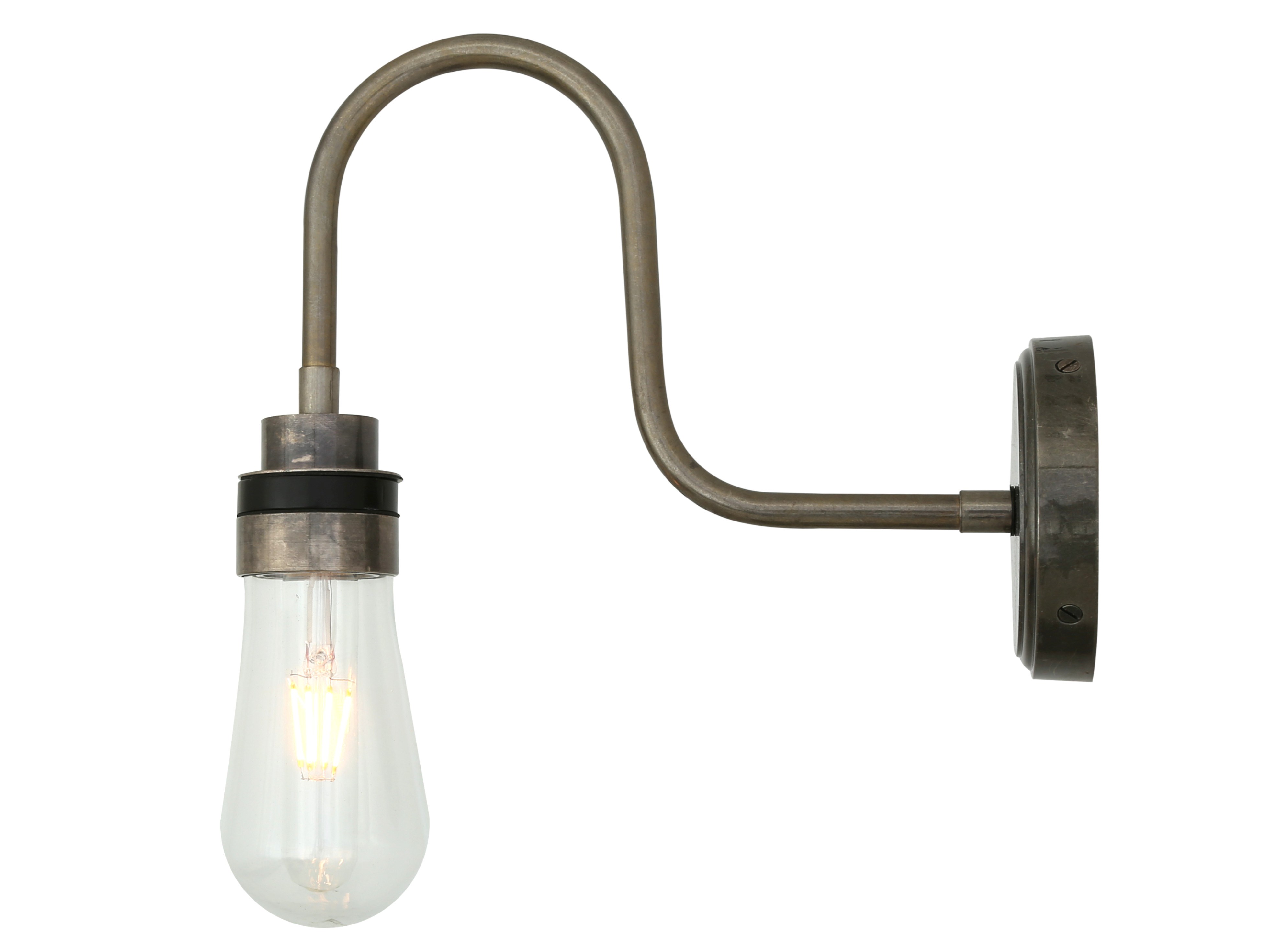 BO Swan Neck Wall lamp By Mullan Lighting