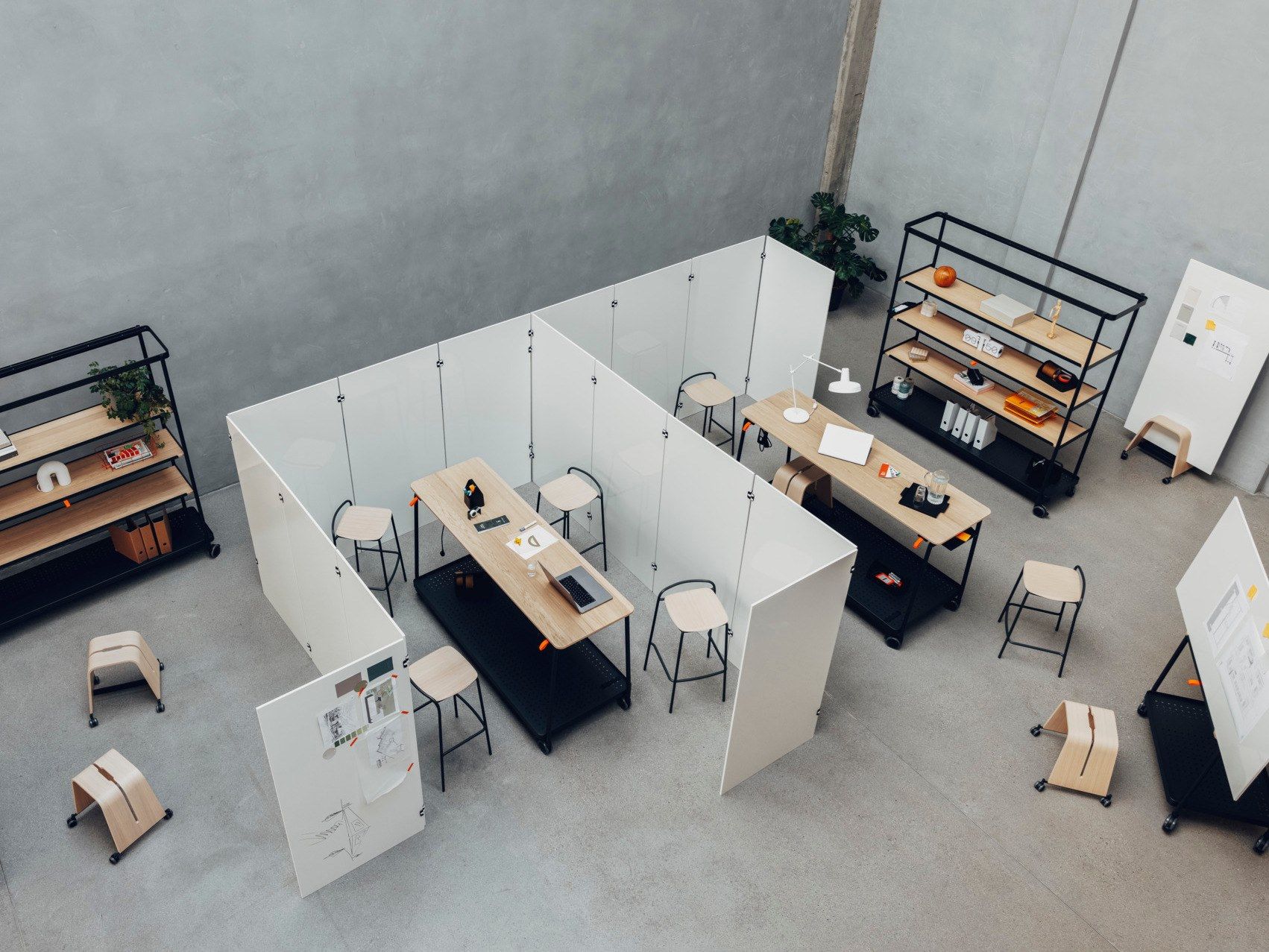 BOARDS | Office whiteboard By Brunner design Osko+Deichmann