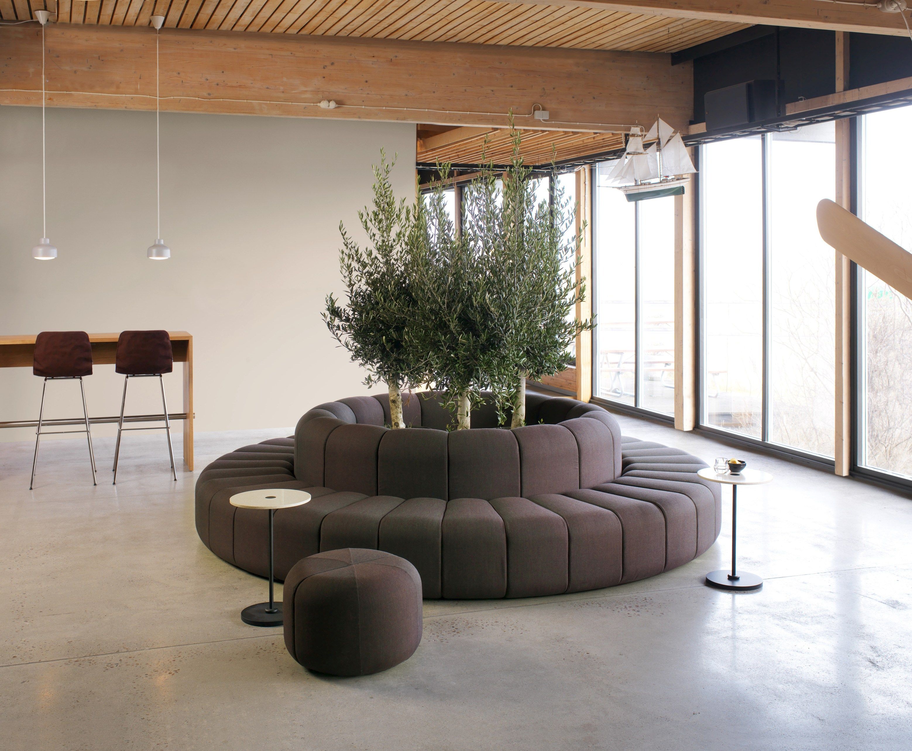 BOB Curved fabric sofa By Blå Station | design Stefan Borselius, Thomas ...