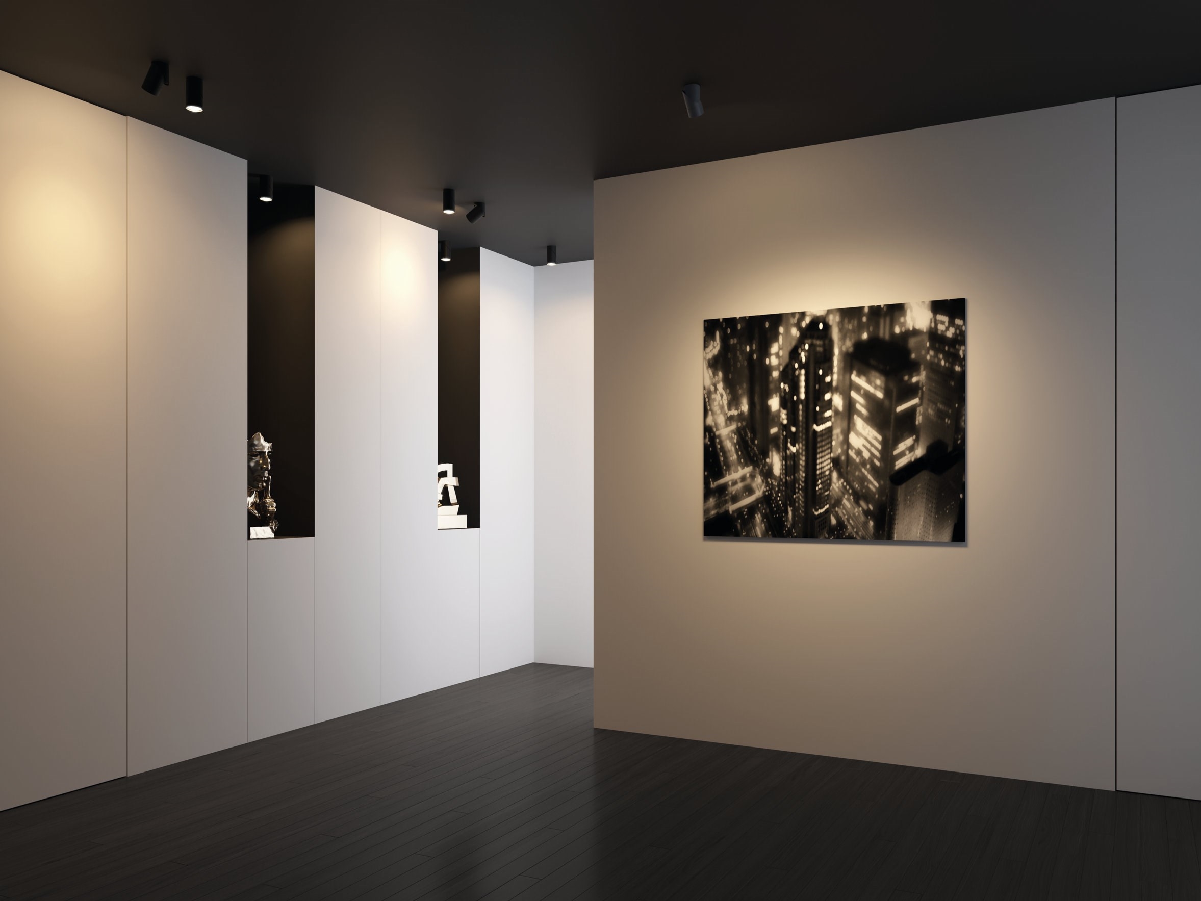 LED aluminium Track-Light BOB SPOT By Letroh design Marco Spada ...