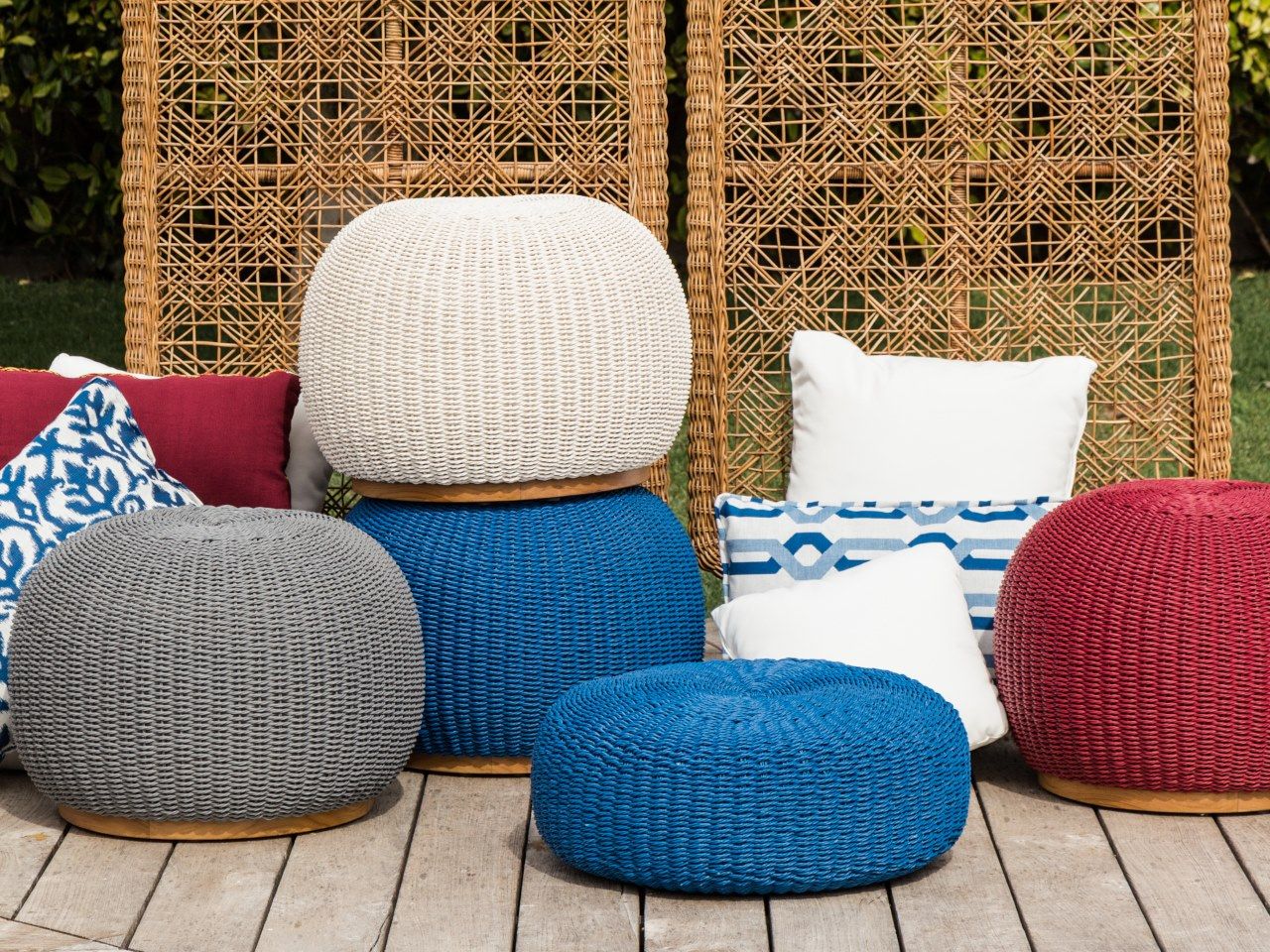 BOBAKI Pufe de jardim By mary& | design Gian Paolo Venier