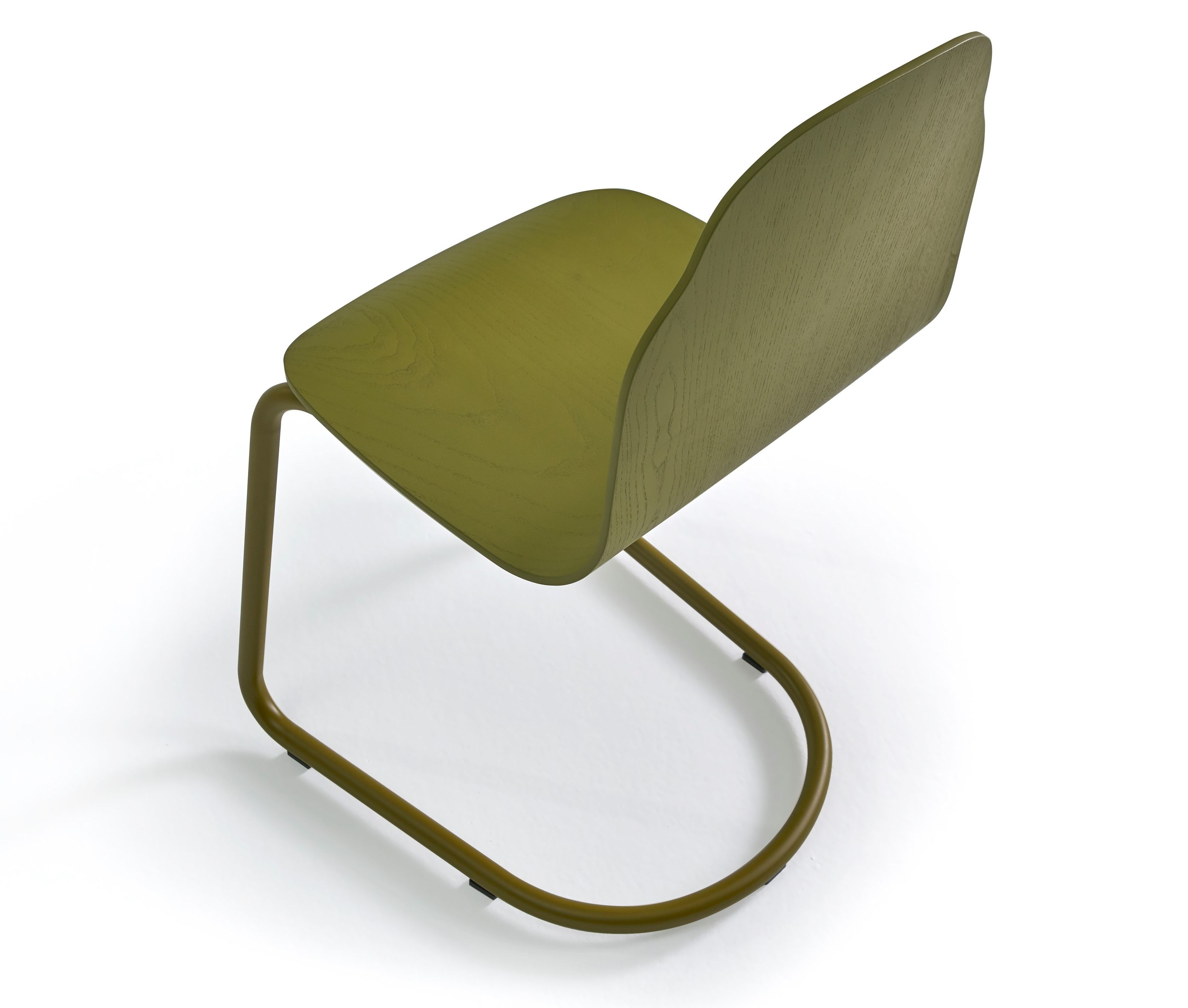 BODY Cantilever wooden chair By Sancal | design Sylvain Willenz