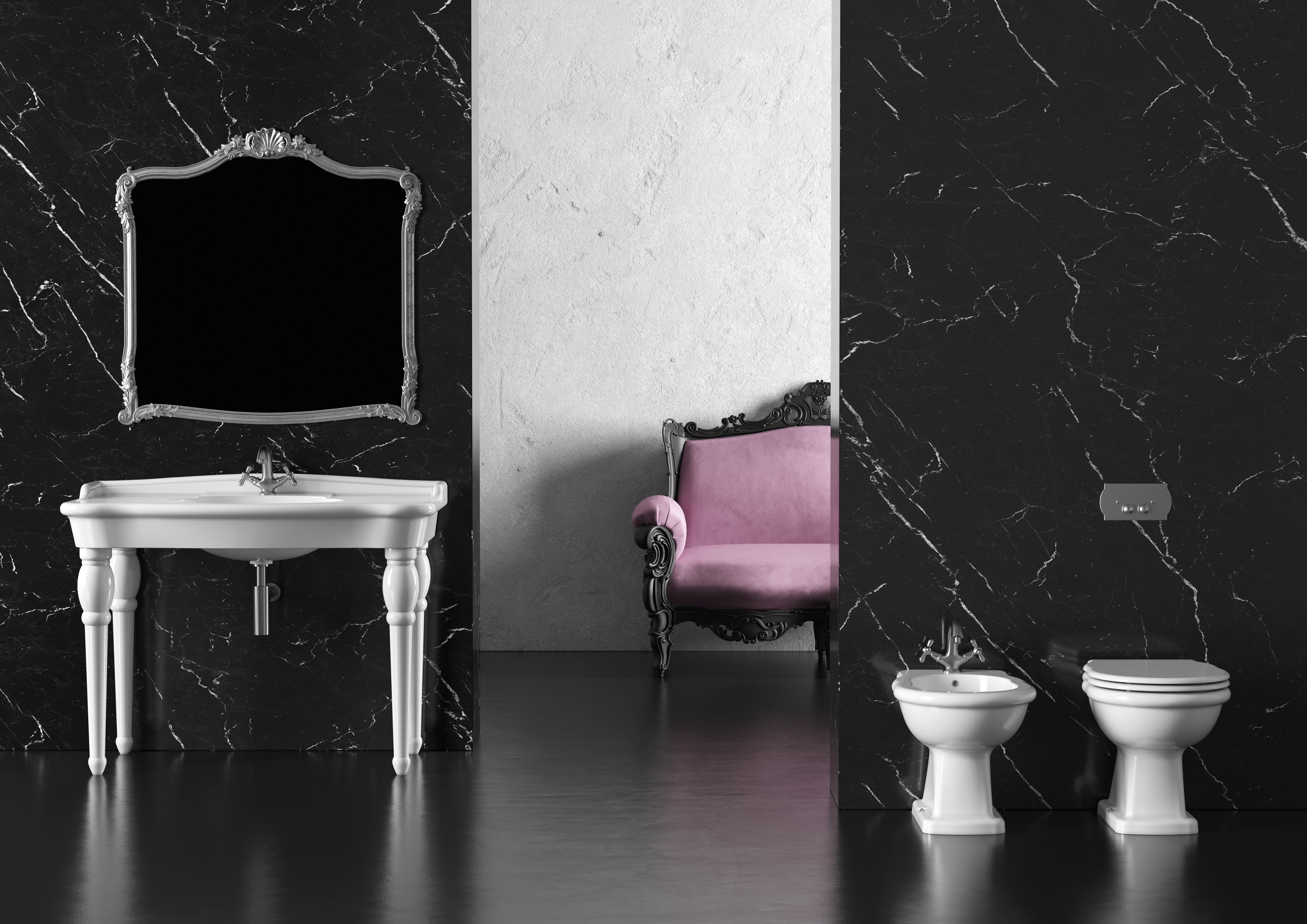 BOHEME Floor mounted ceramic bidet By Alice Ceramica
