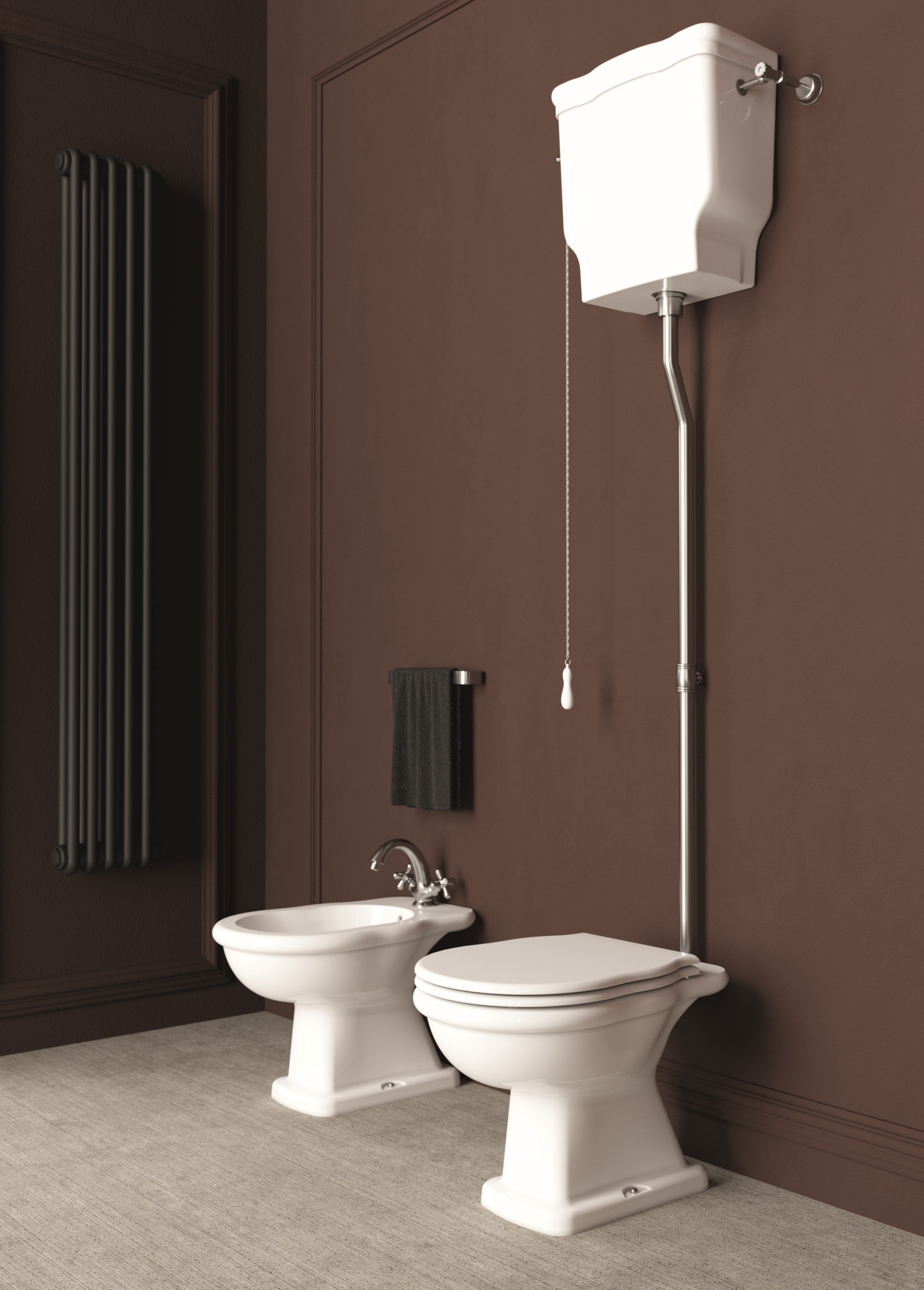 BOHEME Floor mounted ceramic bidet By Alice Ceramica