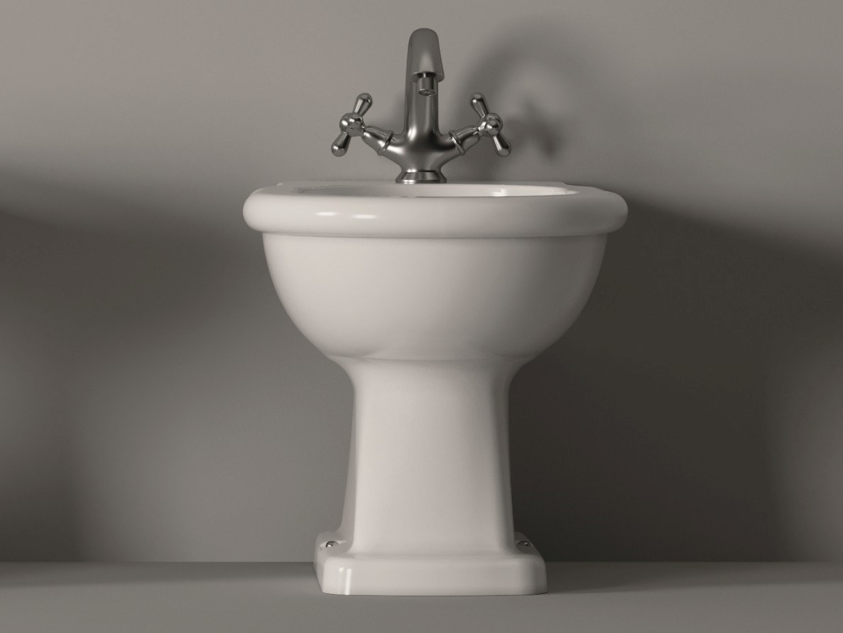 BOHEME Floor mounted ceramic bidet By Alice Ceramica