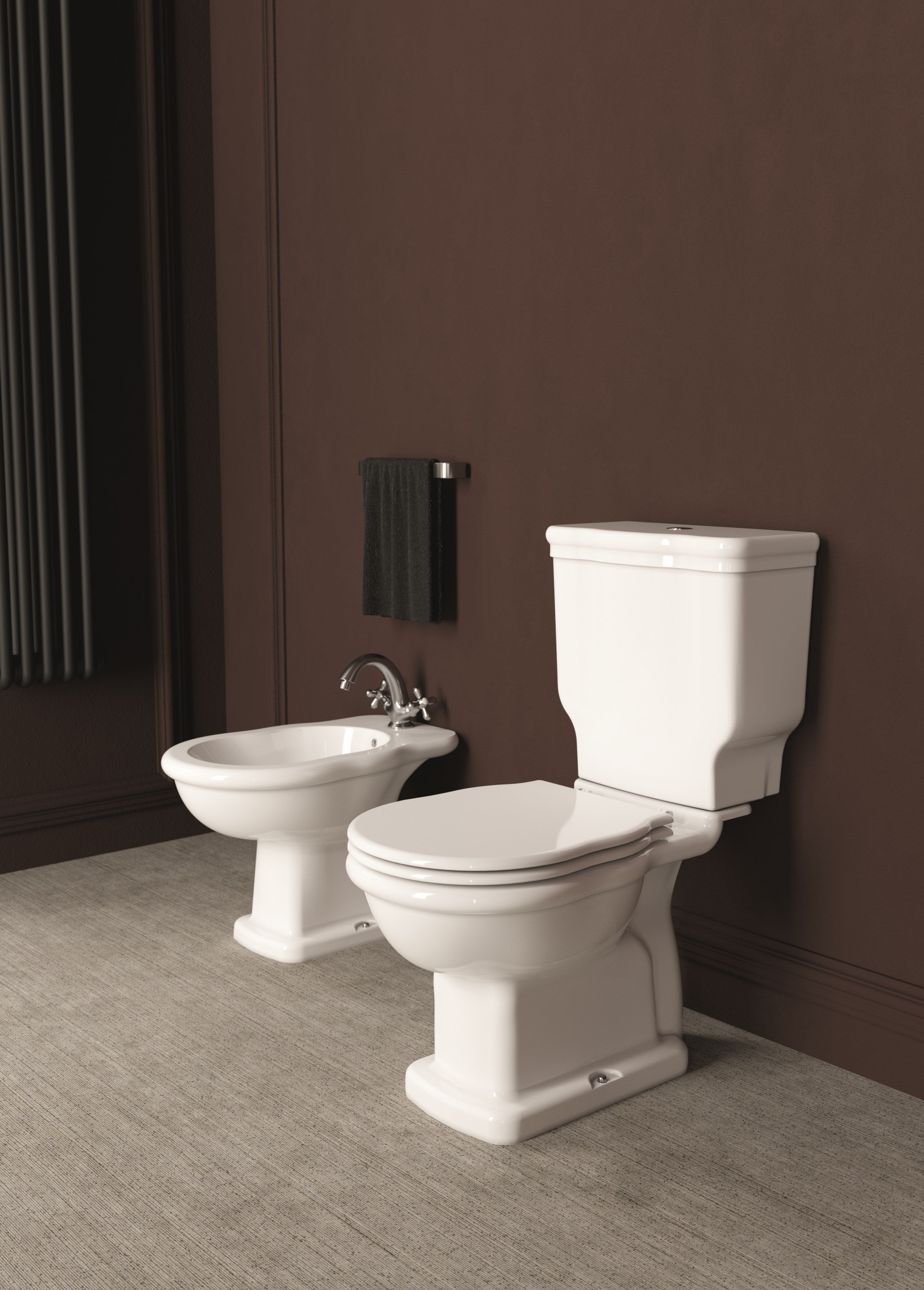 BOHEME Floor mounted ceramic bidet By Alice Ceramica