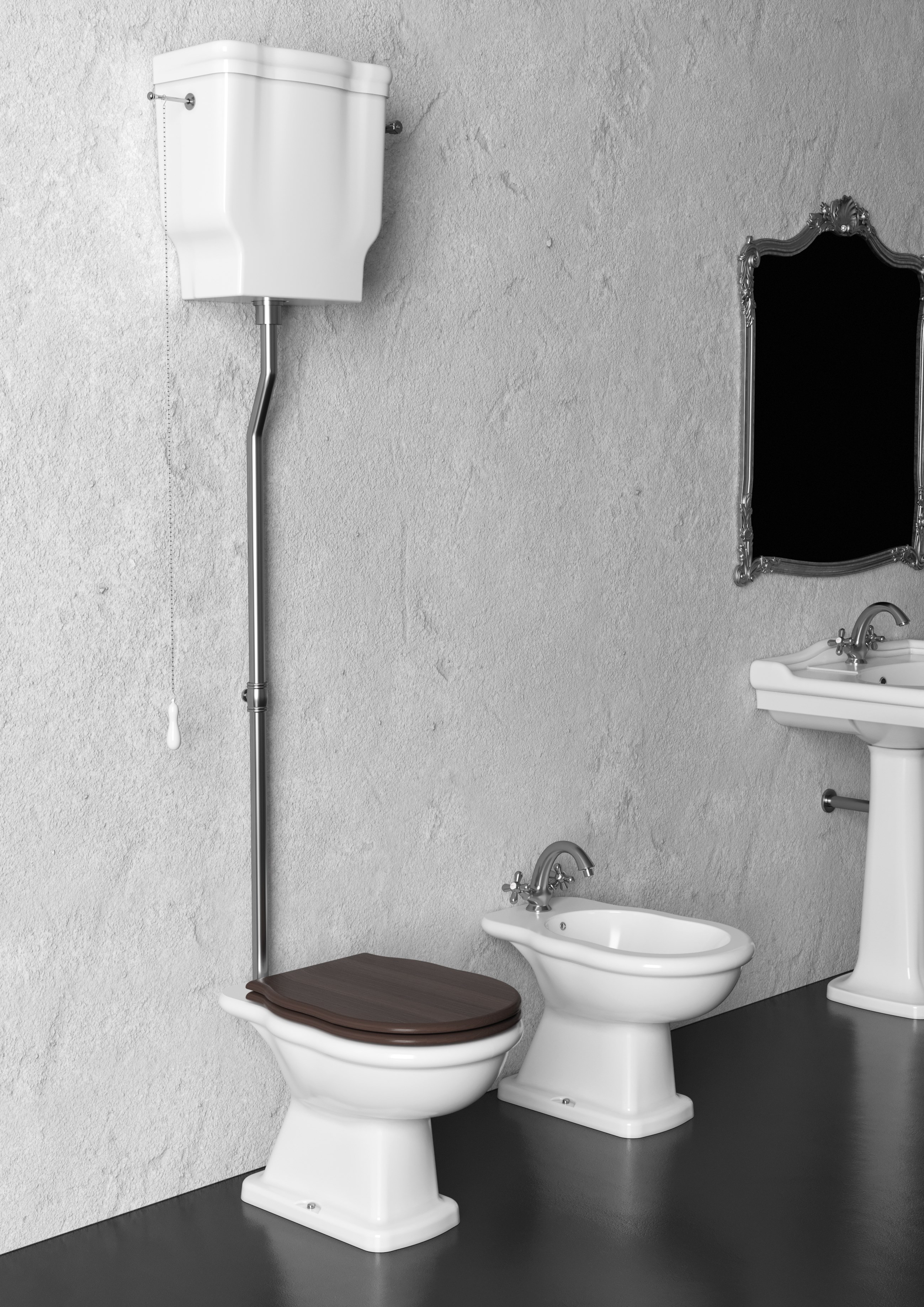 BOHEME | External WC cistern By Alice Ceramica