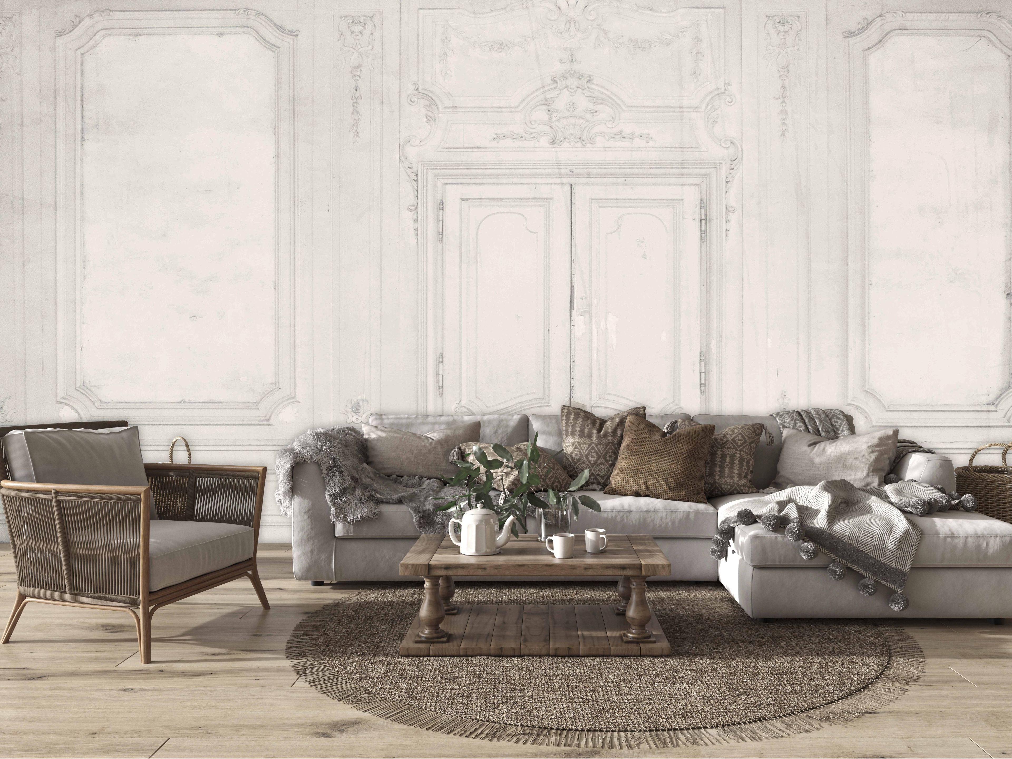 BOISERIE Wallpaper By Creativespace