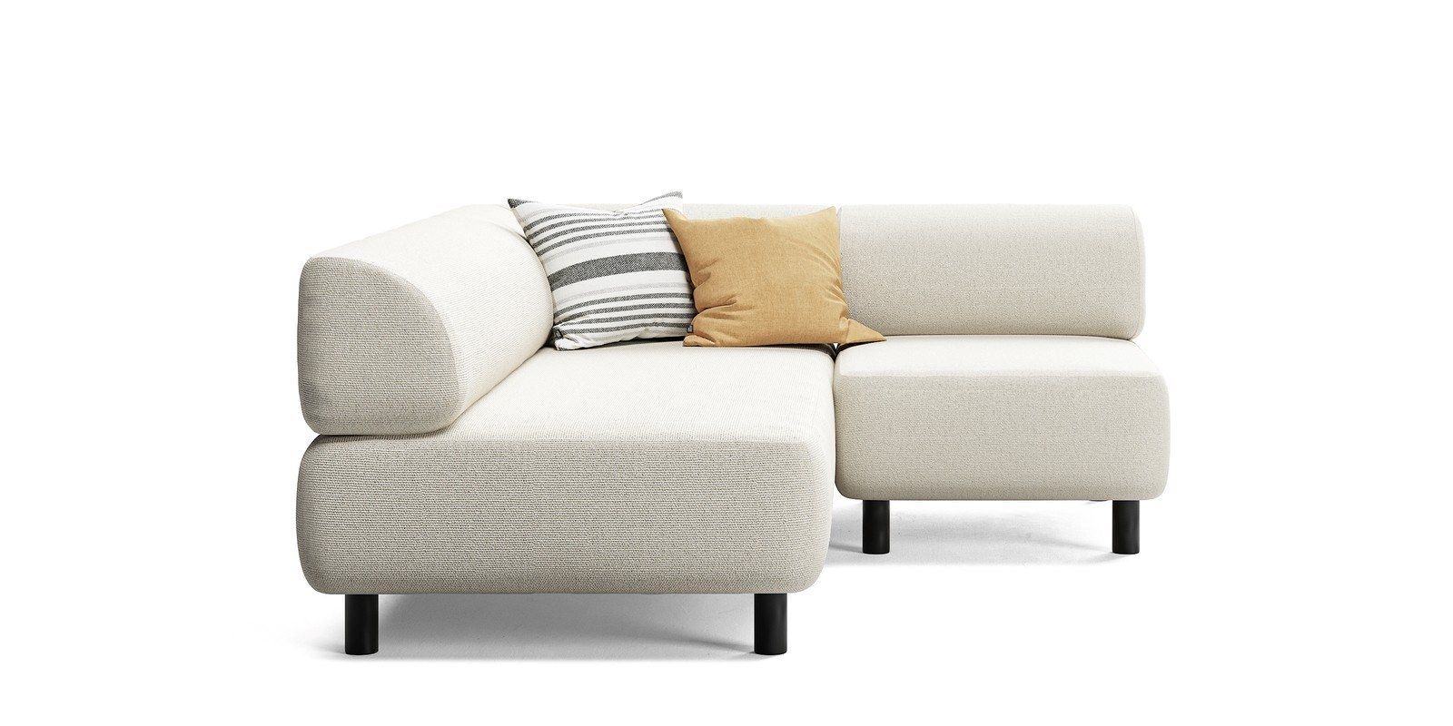 BOLDER Corner modular fabric sofa By ONE HOUSE
