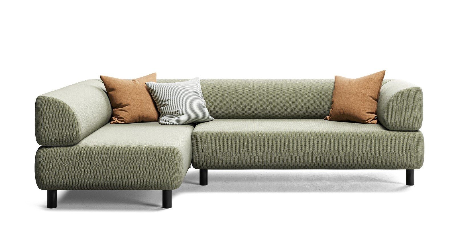 BOLDER Corner modular fabric sofa By ONE HOUSE