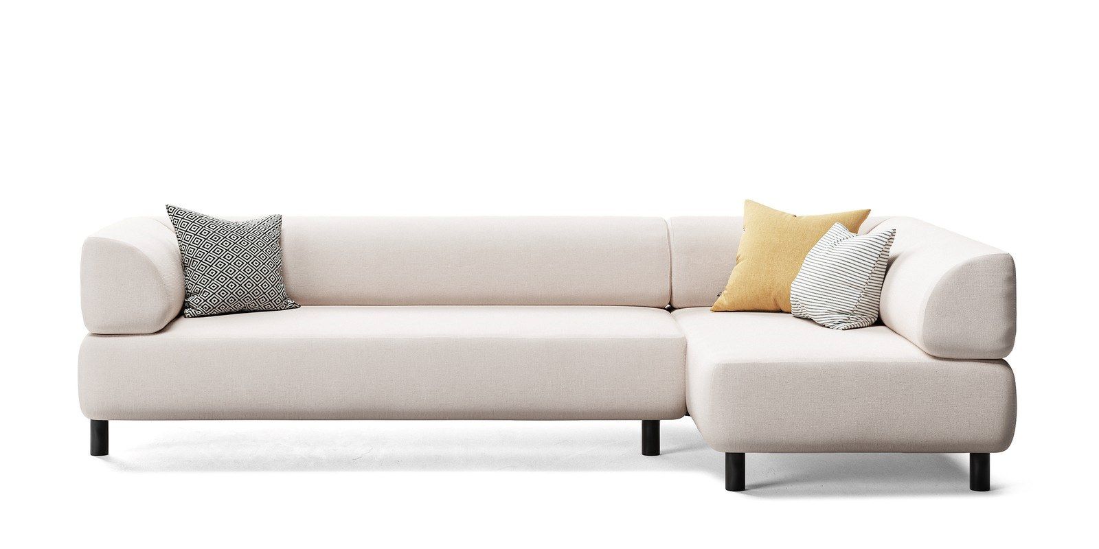 BOLDER Corner modular fabric sofa By ONE HOUSE
