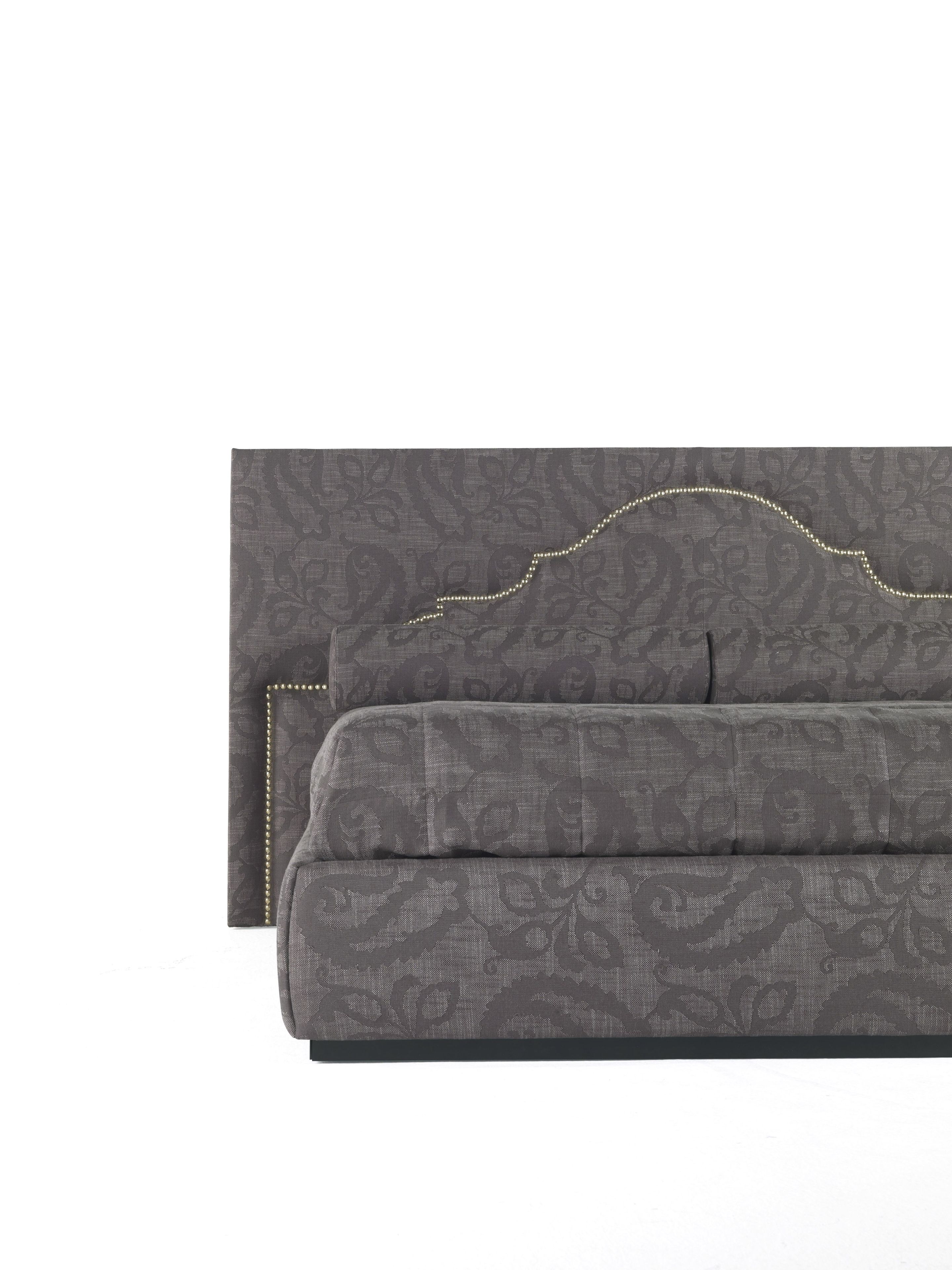 BOMBAY Fabric king size bed with upholstered headboard By ETRO Home ...