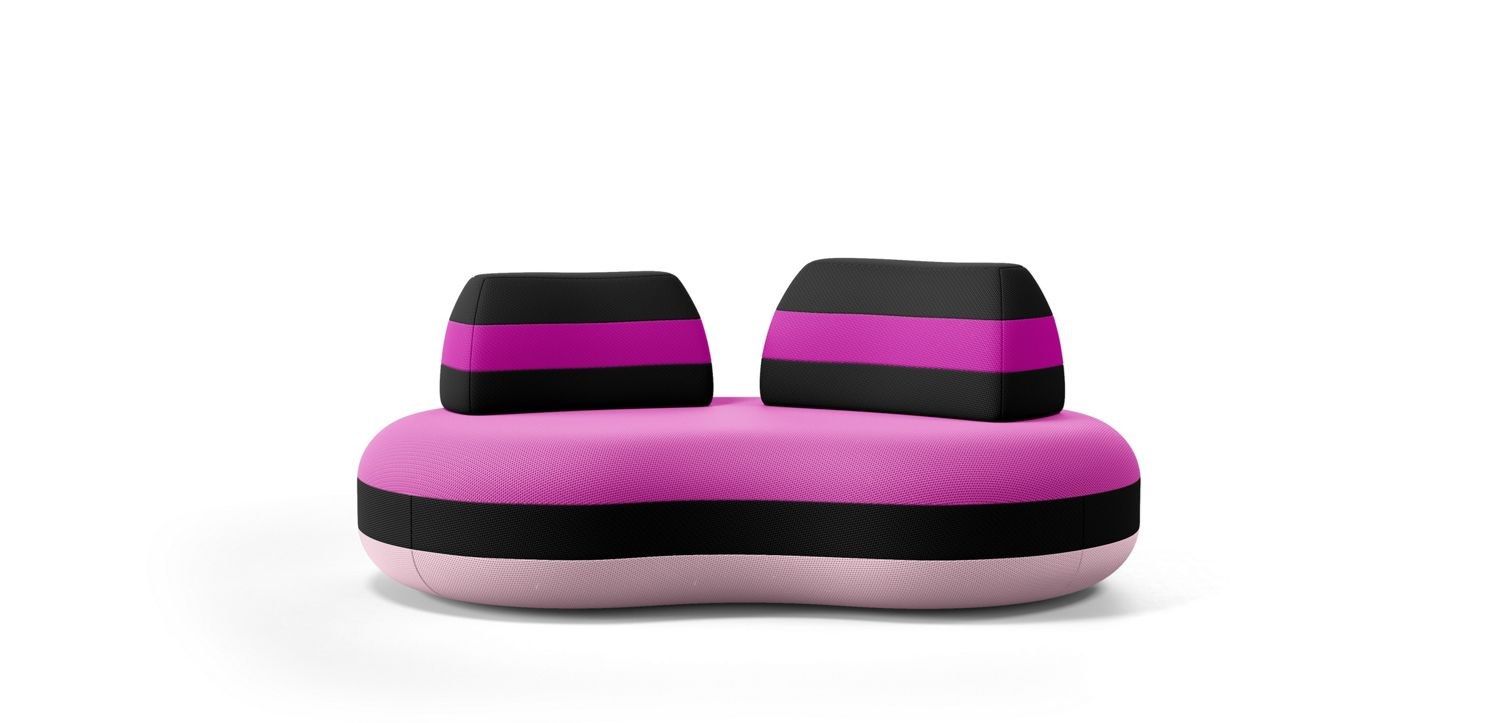 BOMBOM Fabric sofa with removable cover By Roche Bobois | design Joana ...