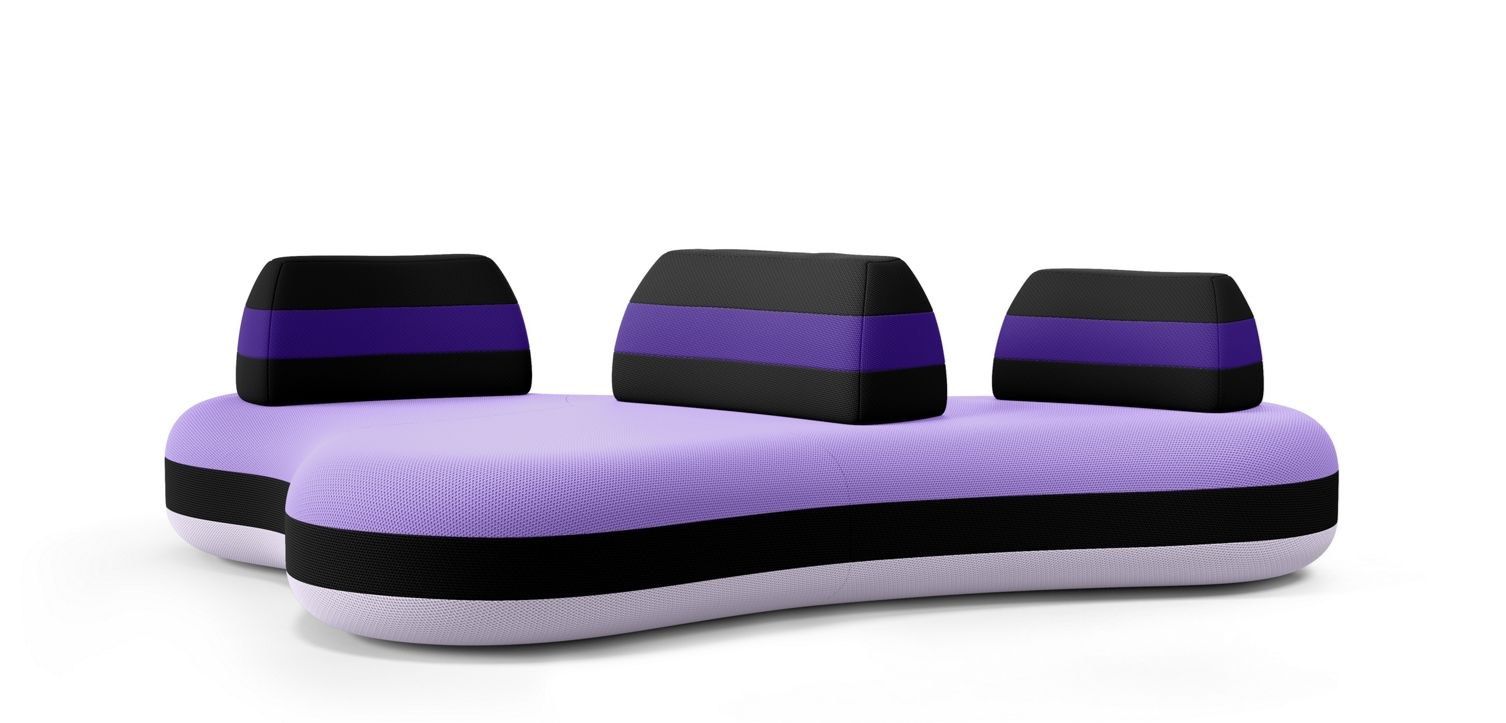 BOMBOM Fabric sofa with removable cover By Roche Bobois | design Joana ...