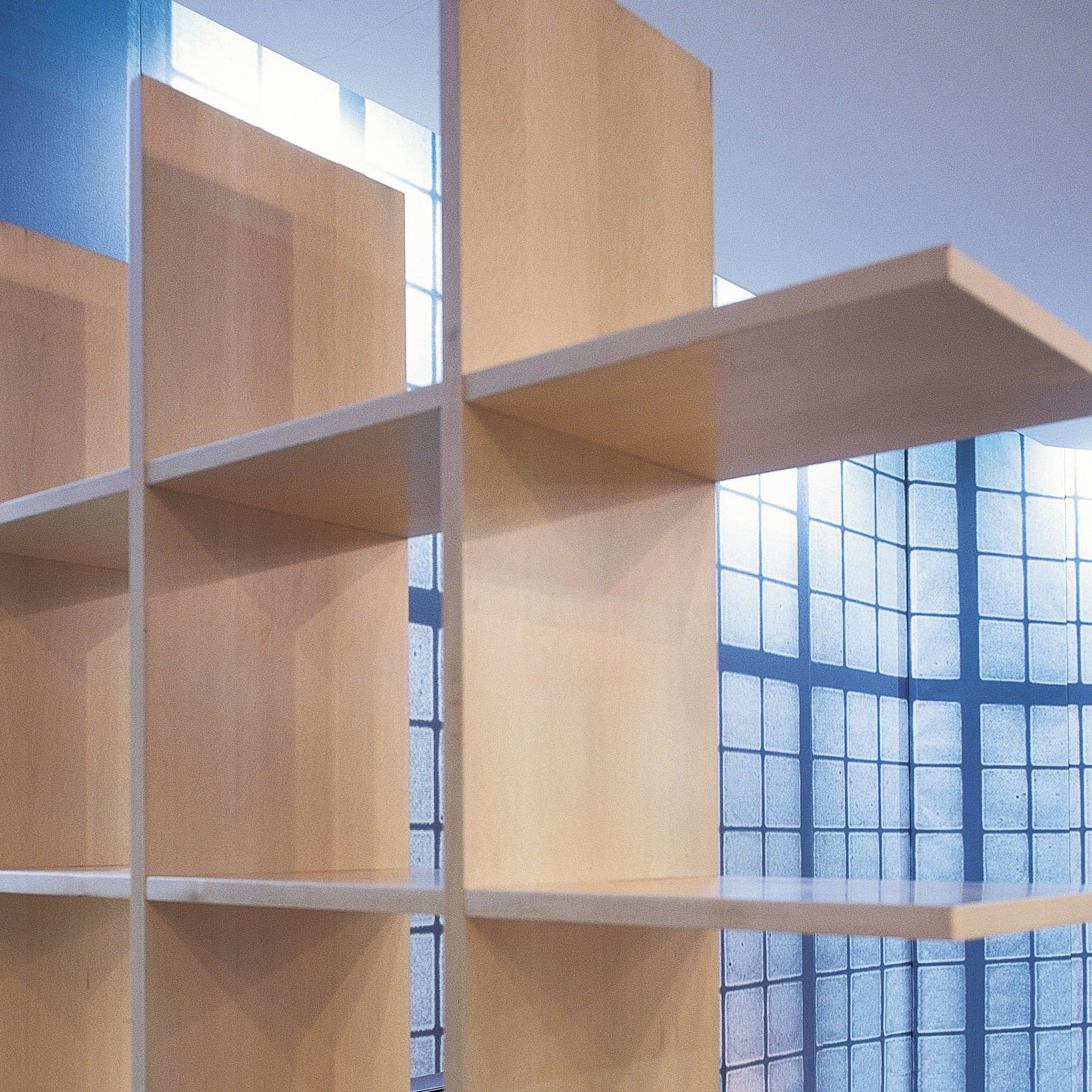 FORME Open MDF bookcase By Matrix International | design Danilo Marcone ...