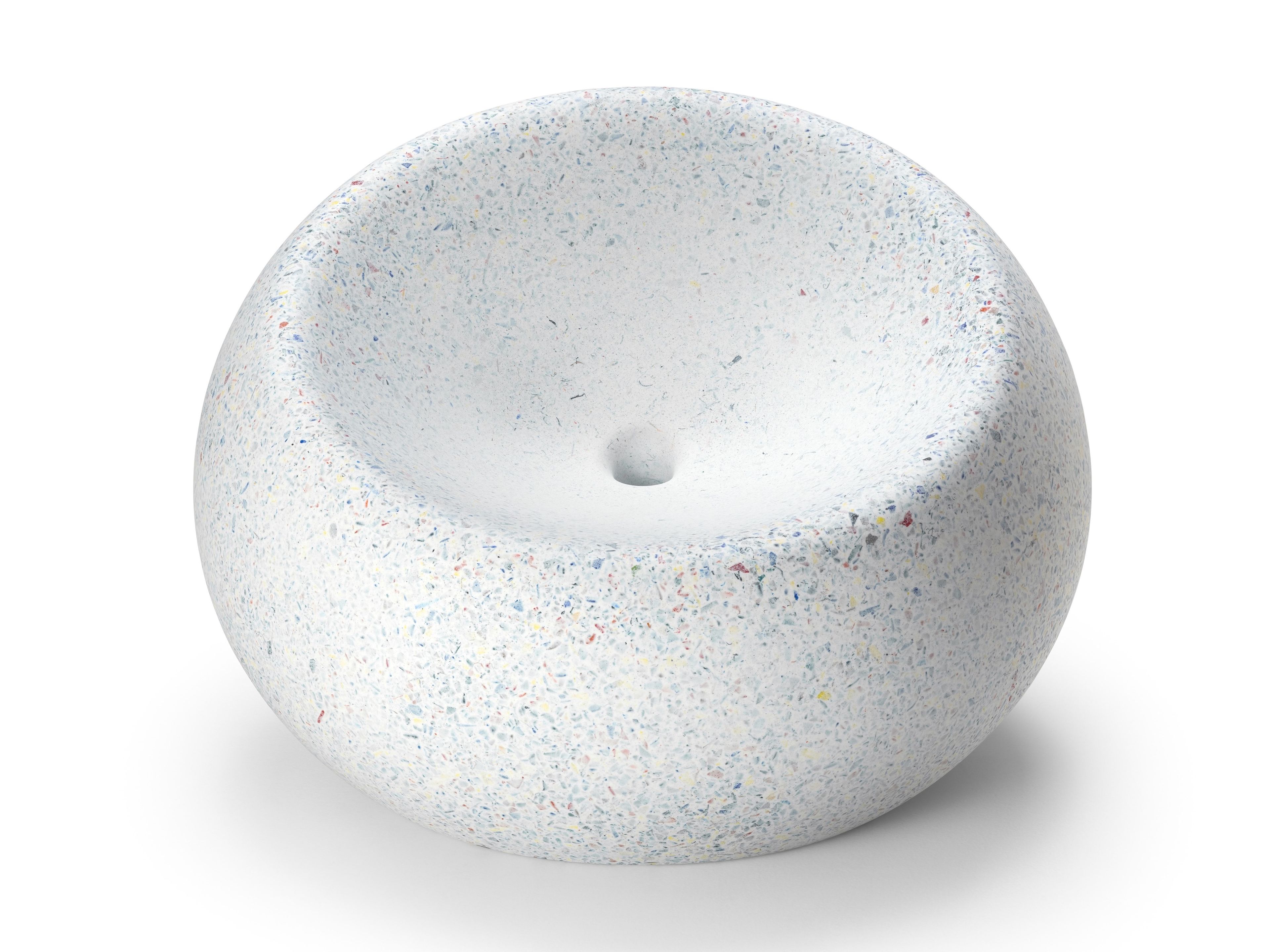 BOOM DECOR Recycled plastic garden armchair with light By Plust