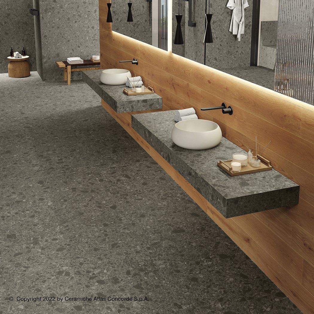 BOOST MIX Indoor/outdoor porcelain stoneware wall/floor tiles with ...