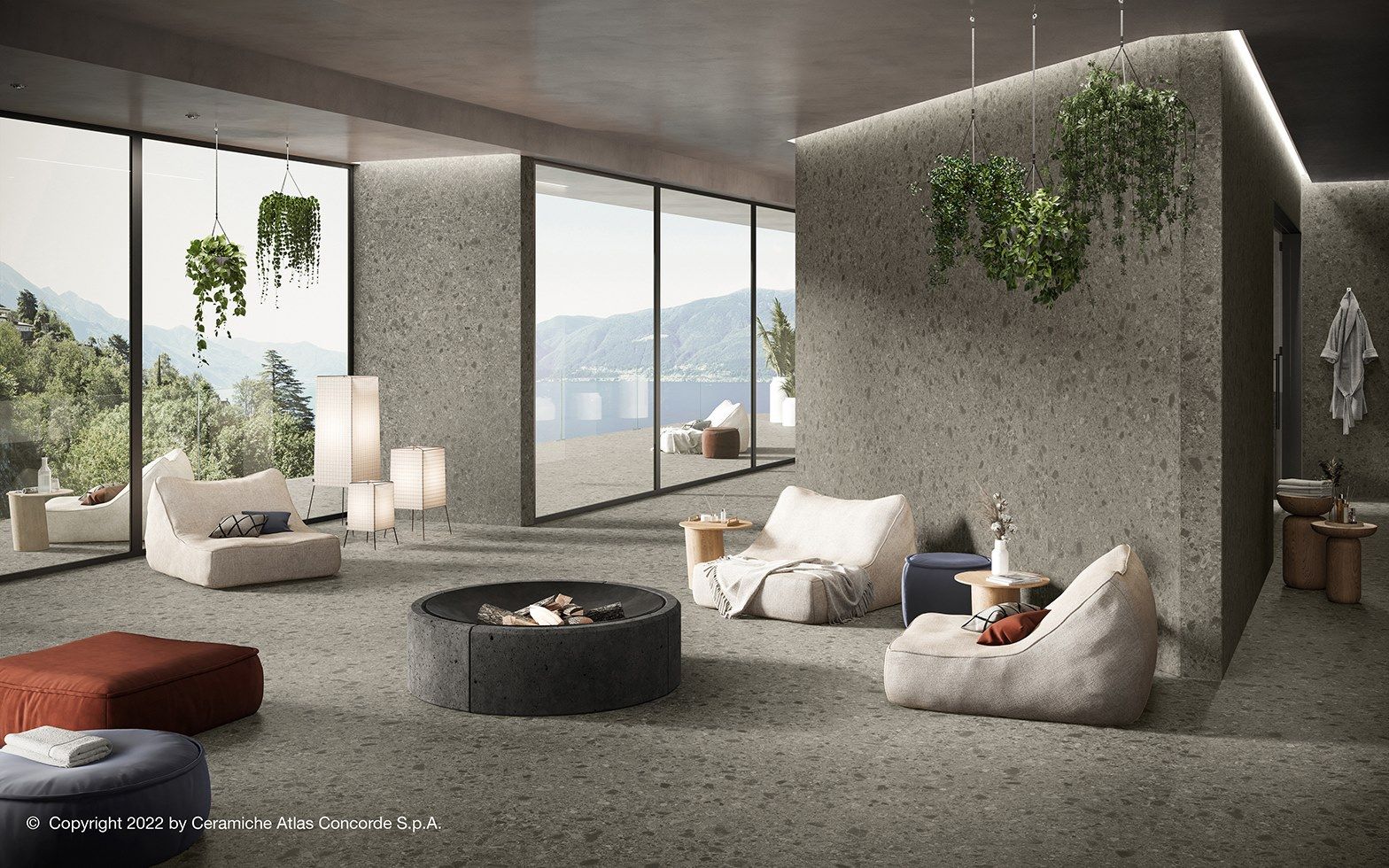 BOOST MIX Indoor/outdoor porcelain stoneware wall/floor tiles with ...