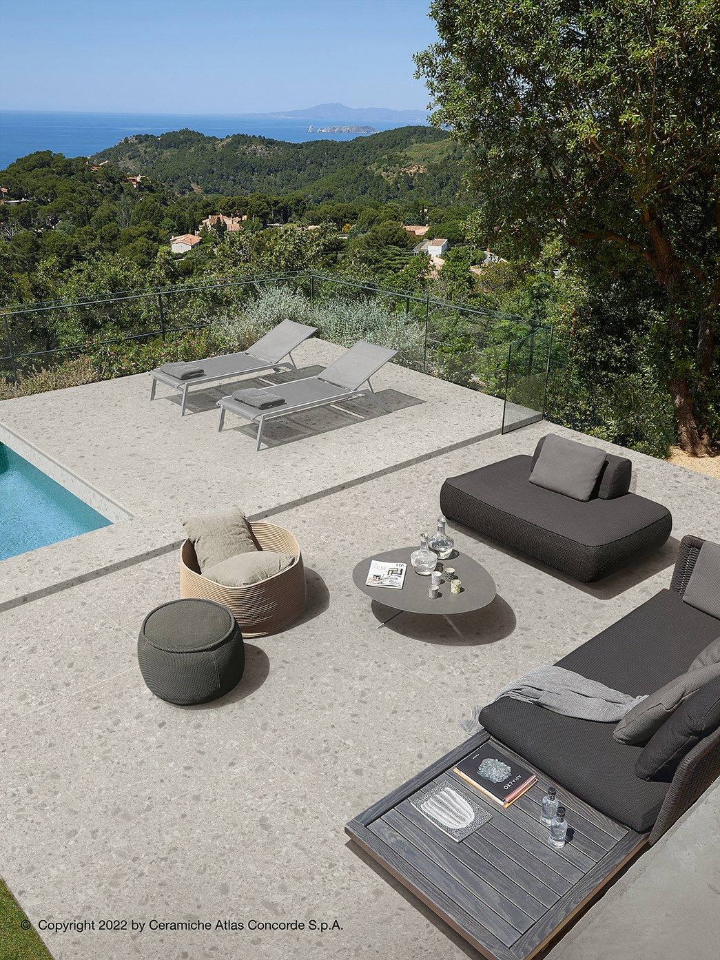 BOOST MIX Porcelain stoneware outdoor floor tiles with stone effect By ...