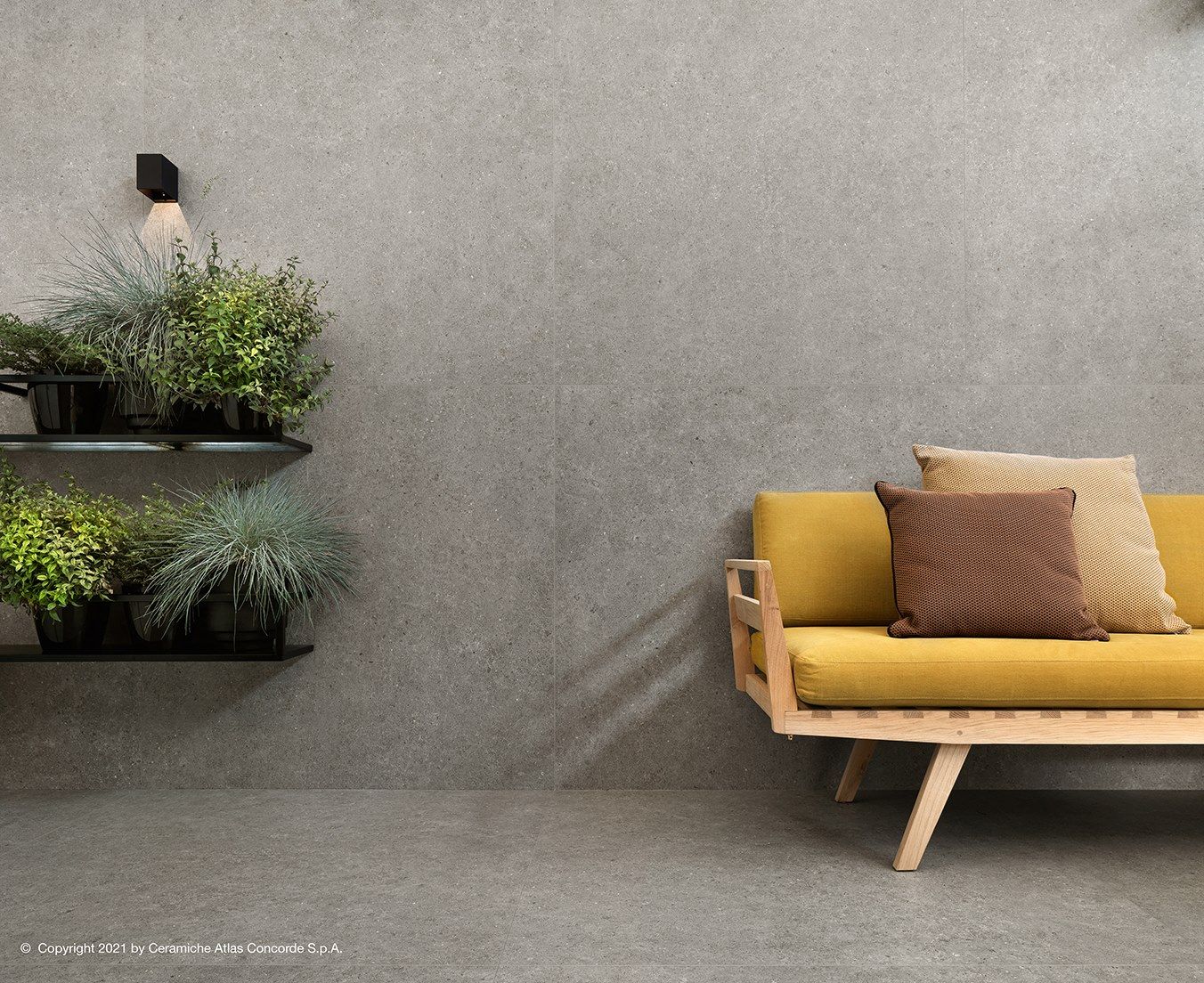 BOOST STONE Porcelain stoneware wall tiles / flooring By Atlas Concorde