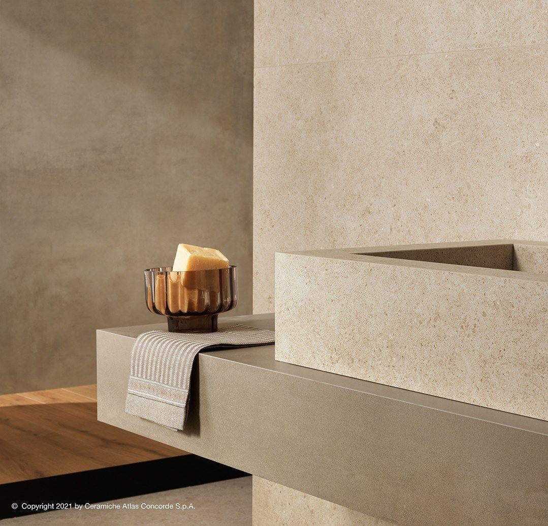 BOOST STONE Porcelain stoneware wall tiles / flooring By Atlas Concorde