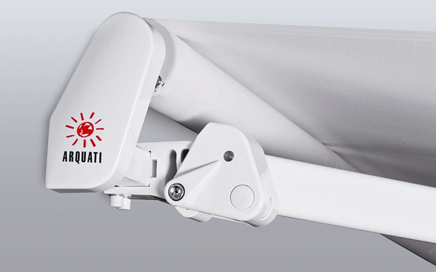 Motorized fabric Folding arm awning BOSTON By Arquati Service