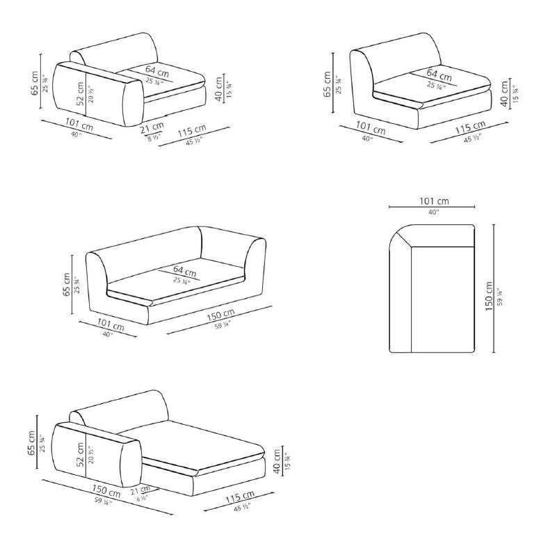 BOTERO | Corner sofa By Casamilano design MARCO BOGA