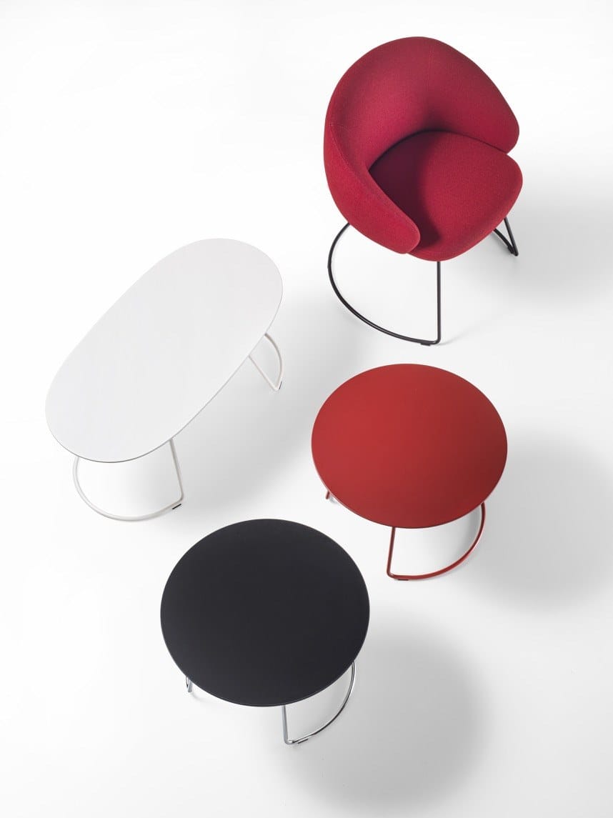 BOTERO MIGNON Round multi-layer wood coffee table By Sesta | design Act ...