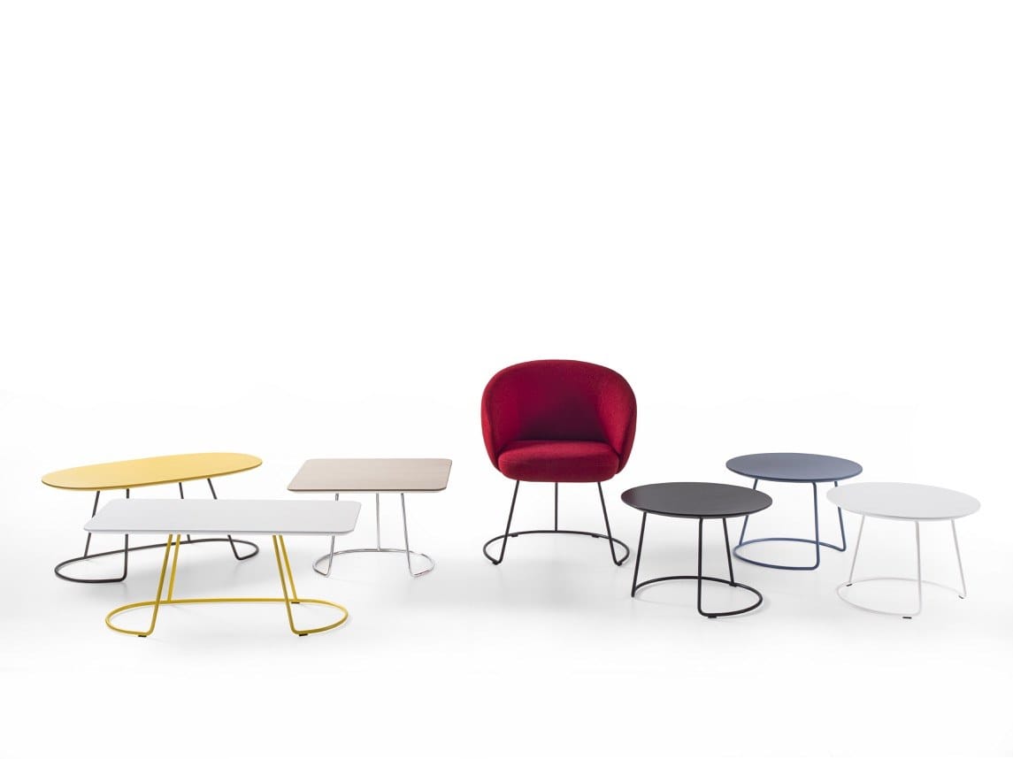 BOTERO MIGNON Round multi-layer wood coffee table By Sesta | design Act ...