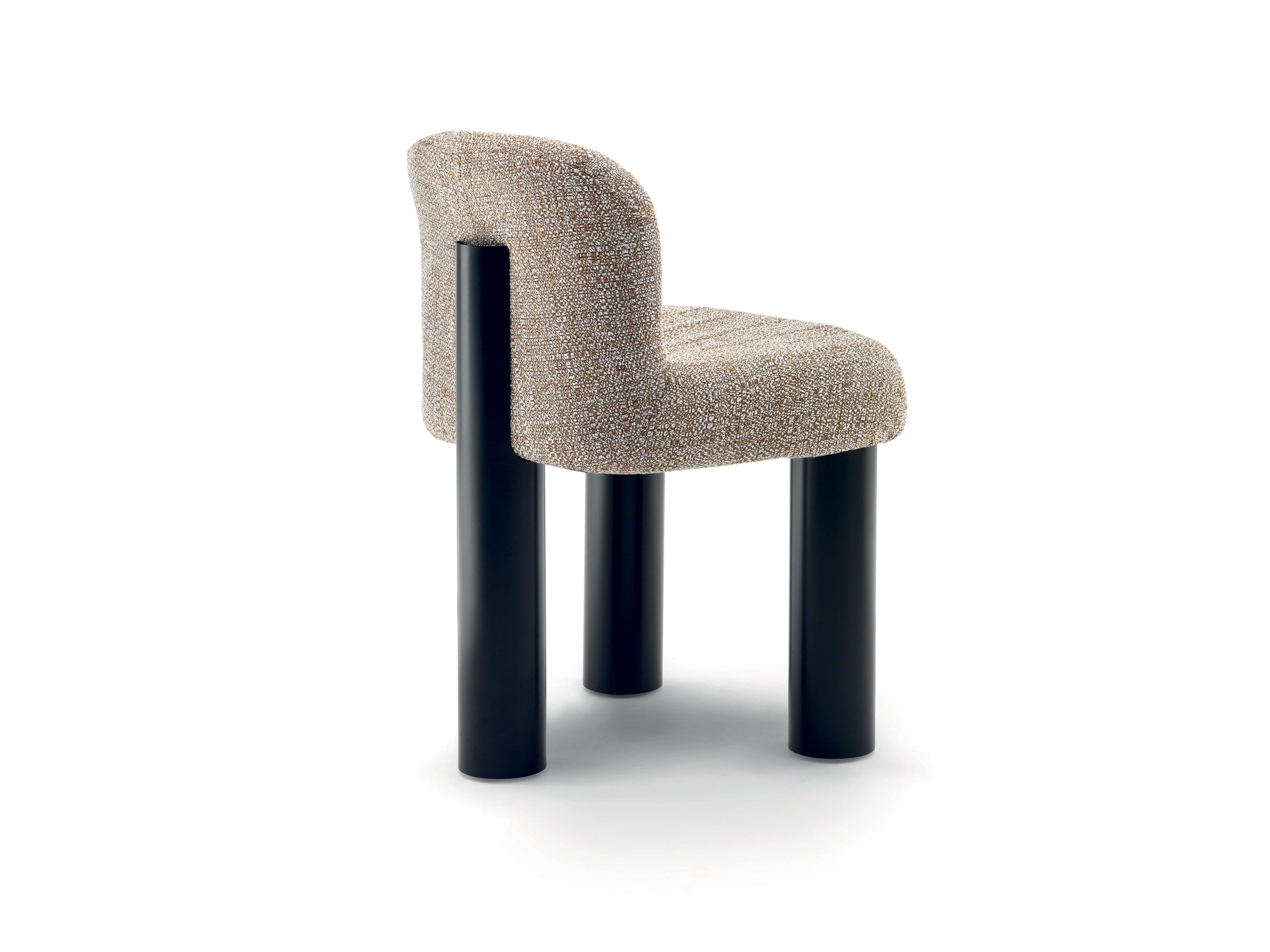 BOTOLO HIGH Upholstered fabric easy chair By arflex | design Cini Boeri