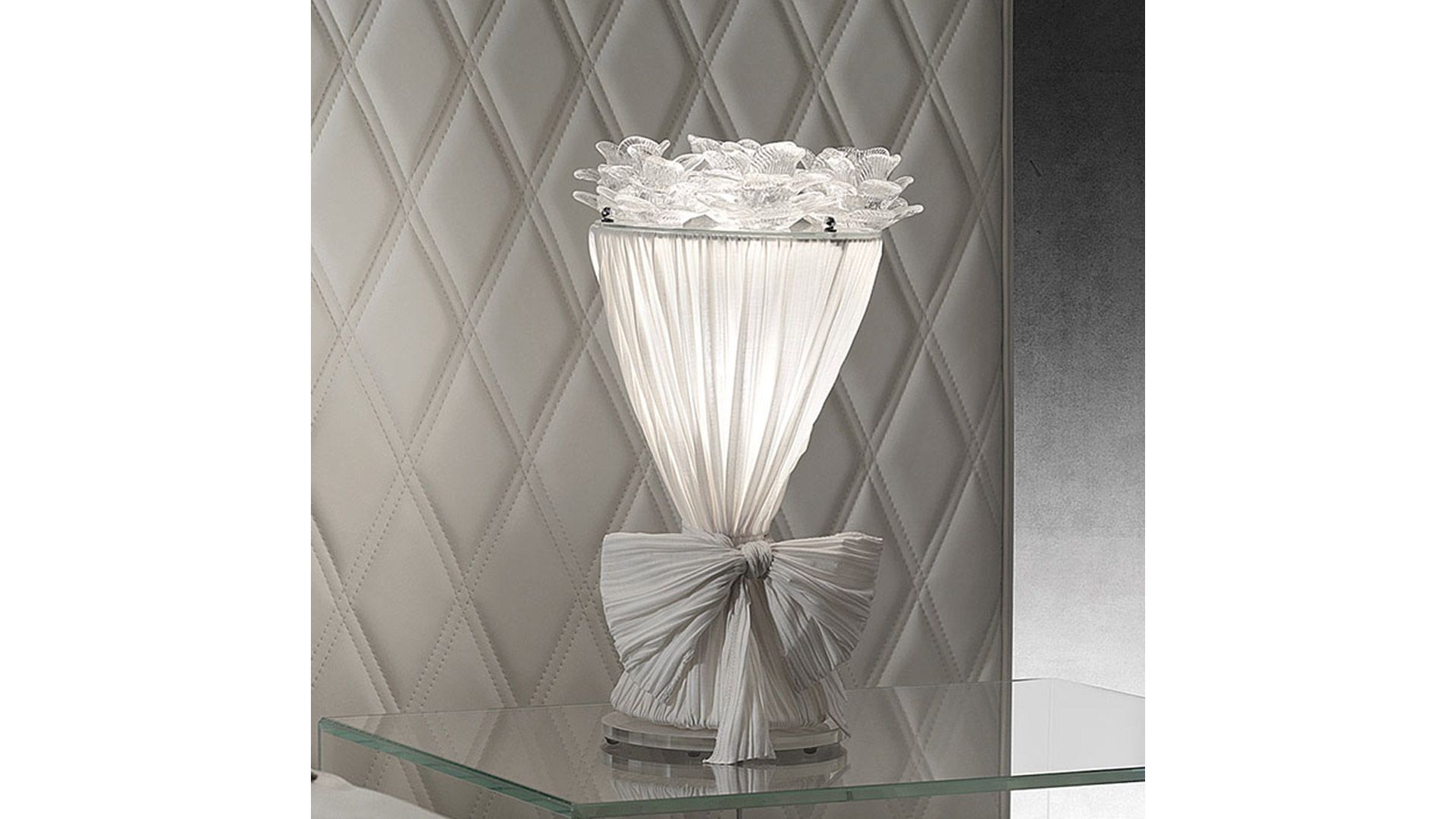 BOUQUET LED fabric table lamp By Reflex