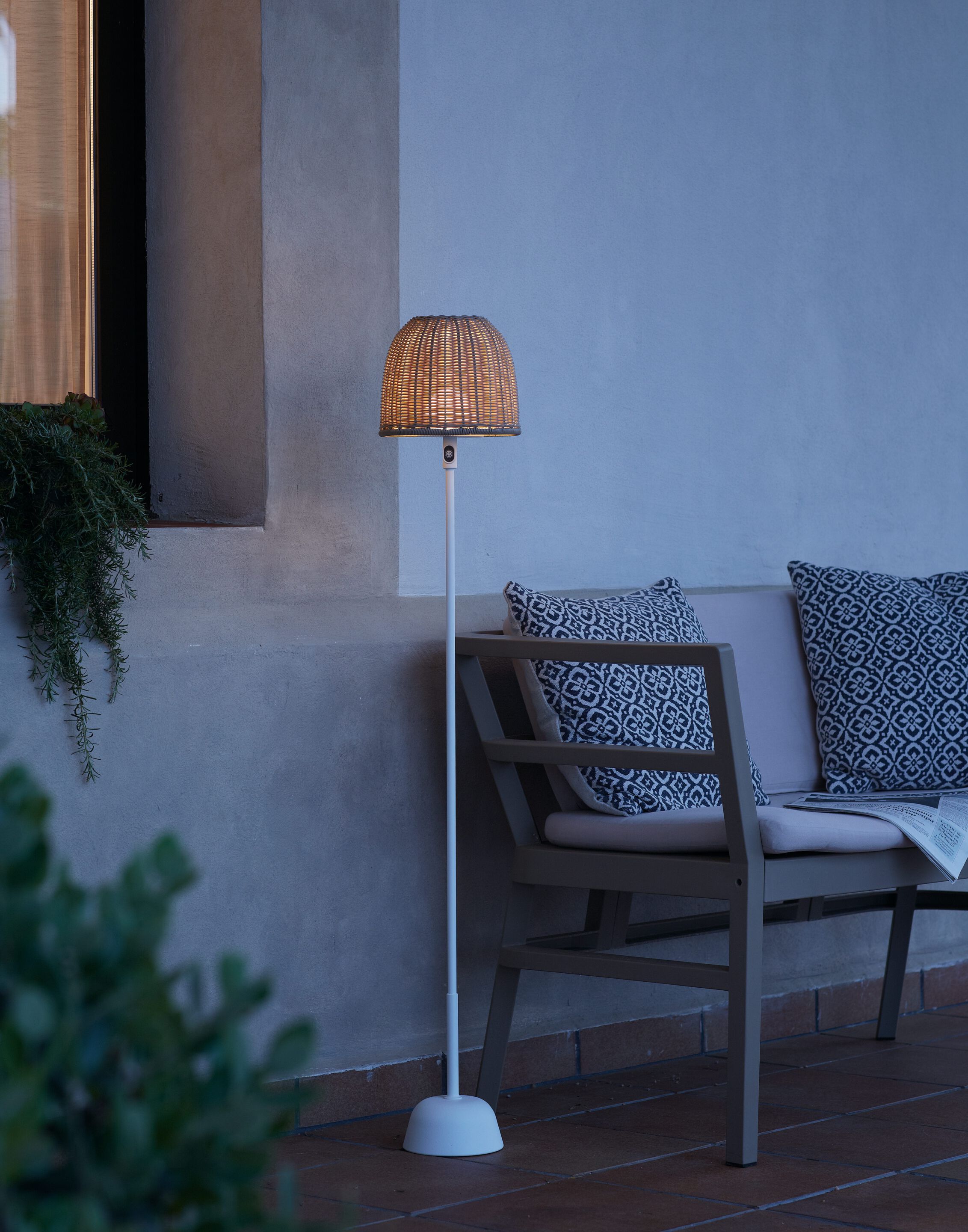 ATTICUS P/114 OUTDOOR Floor lamp By Bover | design Joana Bover