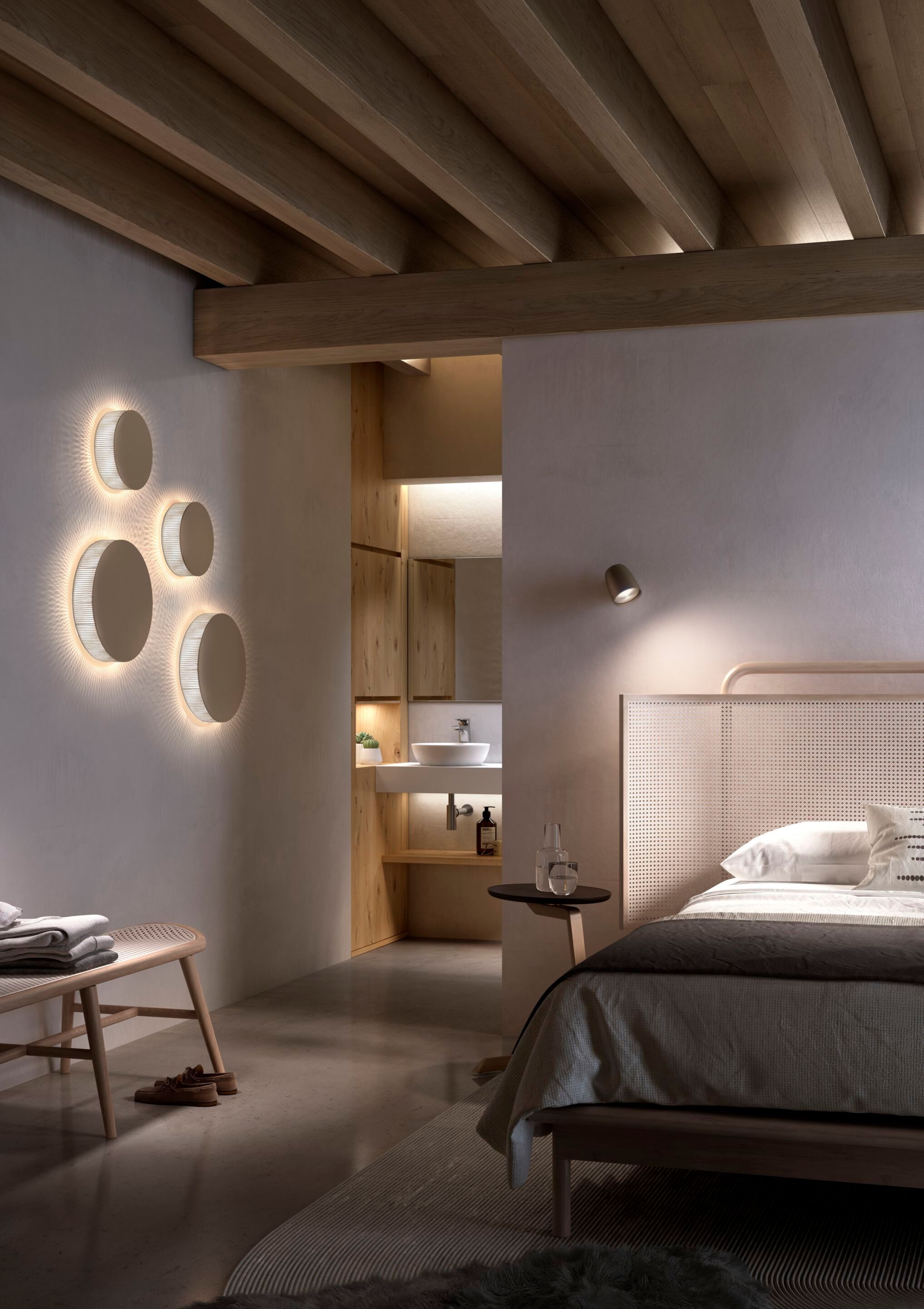 HELIOS A/01 Wall lamp By Bover