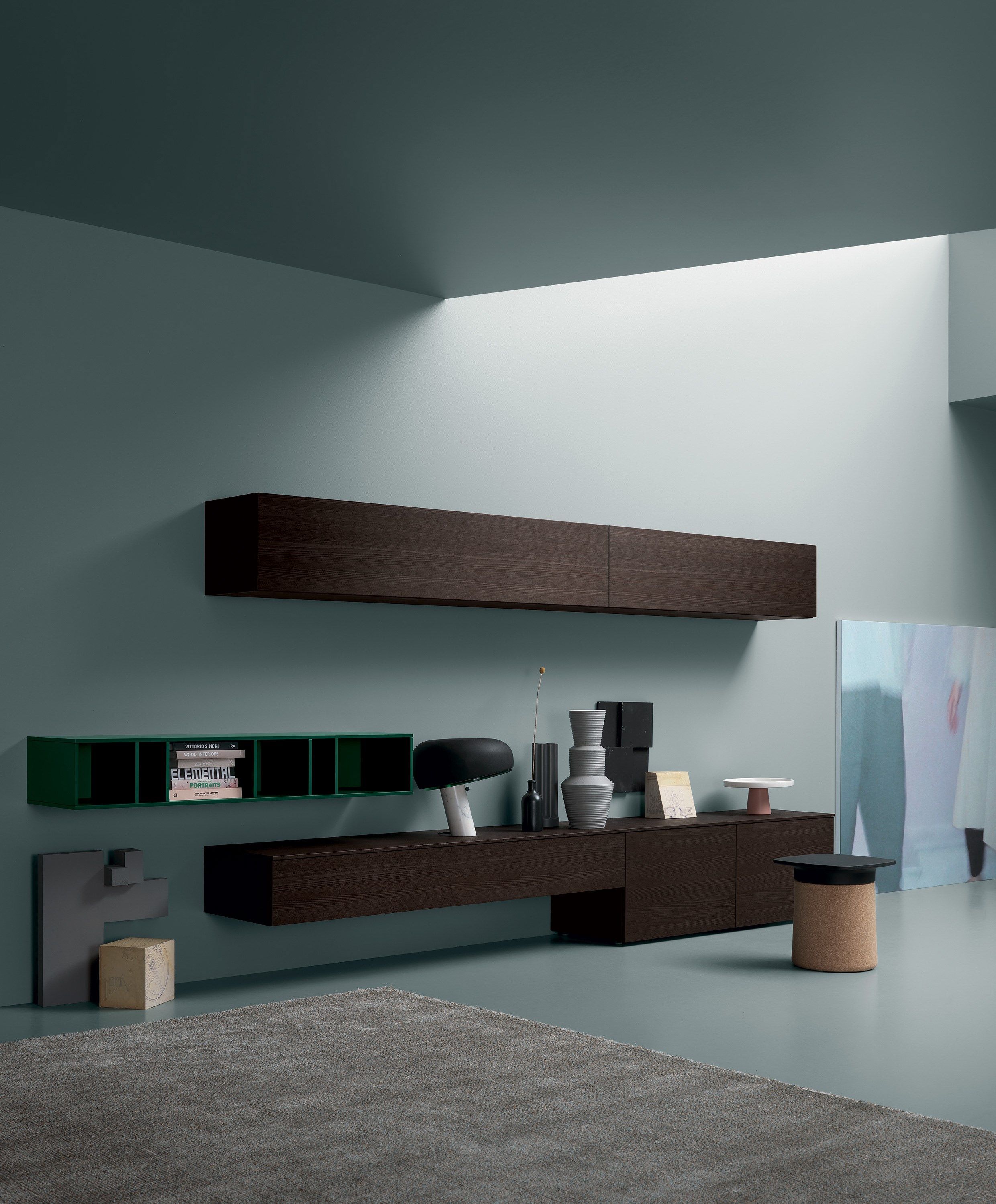 Sectional storage wall BOX 07 By MD House