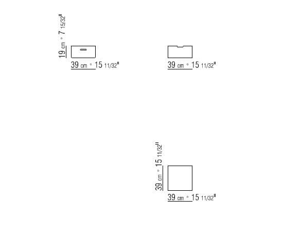 BOX Коробка для хранения By Flexform | design Antonio Citterio
