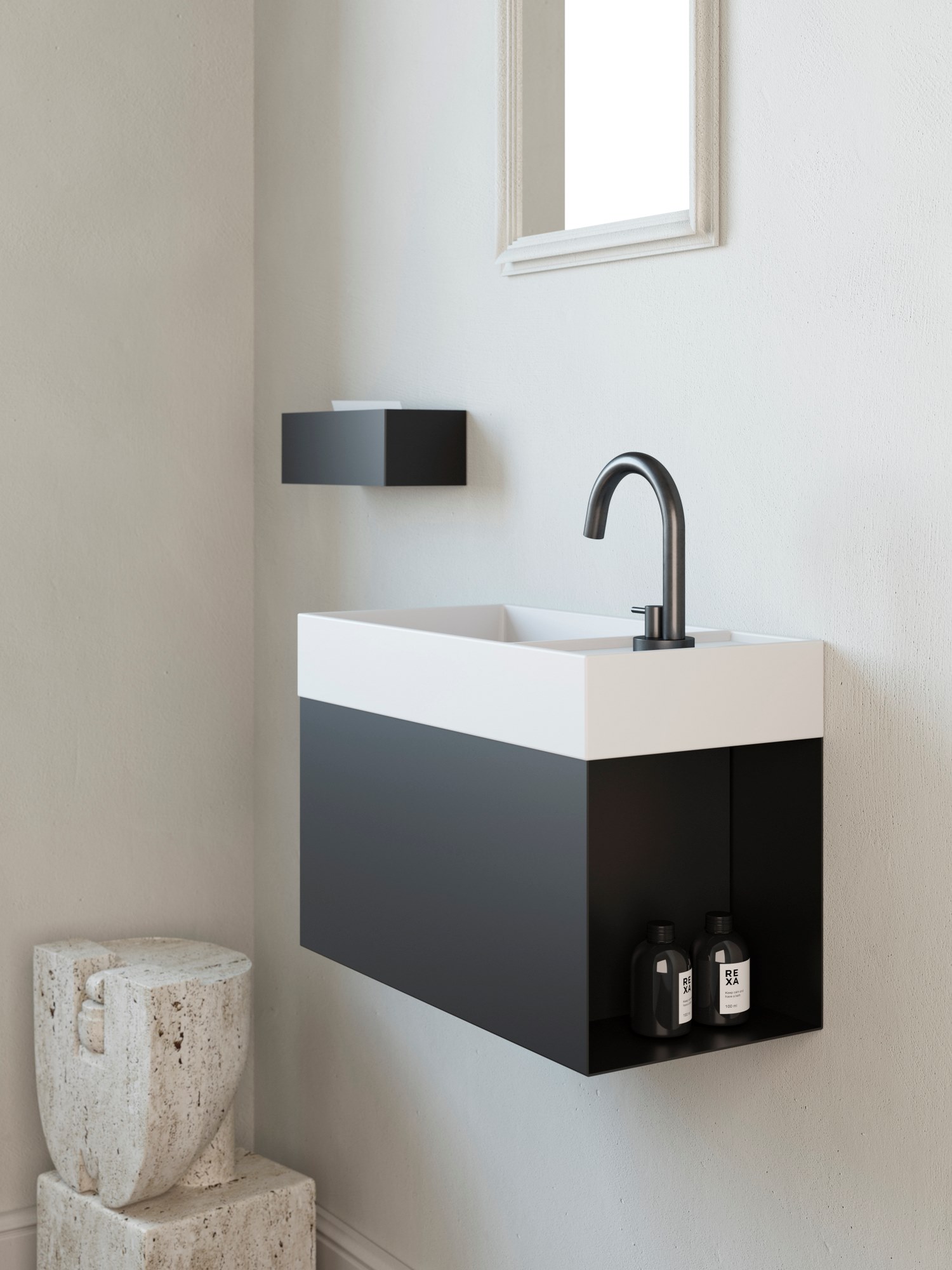 BOX handrinse basin By Rexa design Monica Graffeo