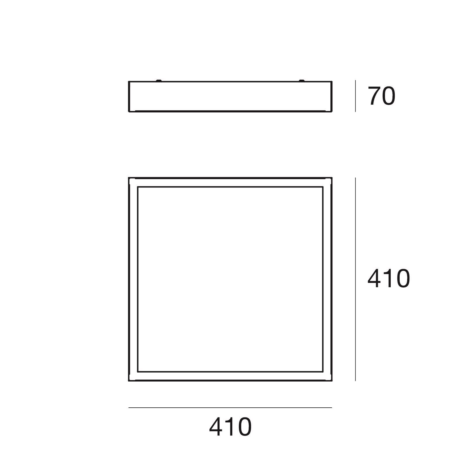 BOX_SQ Ceiling lamp By Linea Light Group