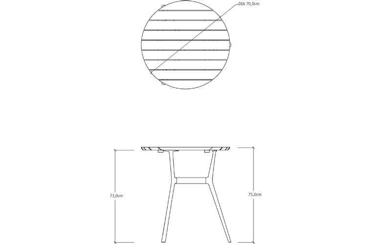 BRANCH | Aluminium and wood table Branch Collection By TRIBÙ design ...