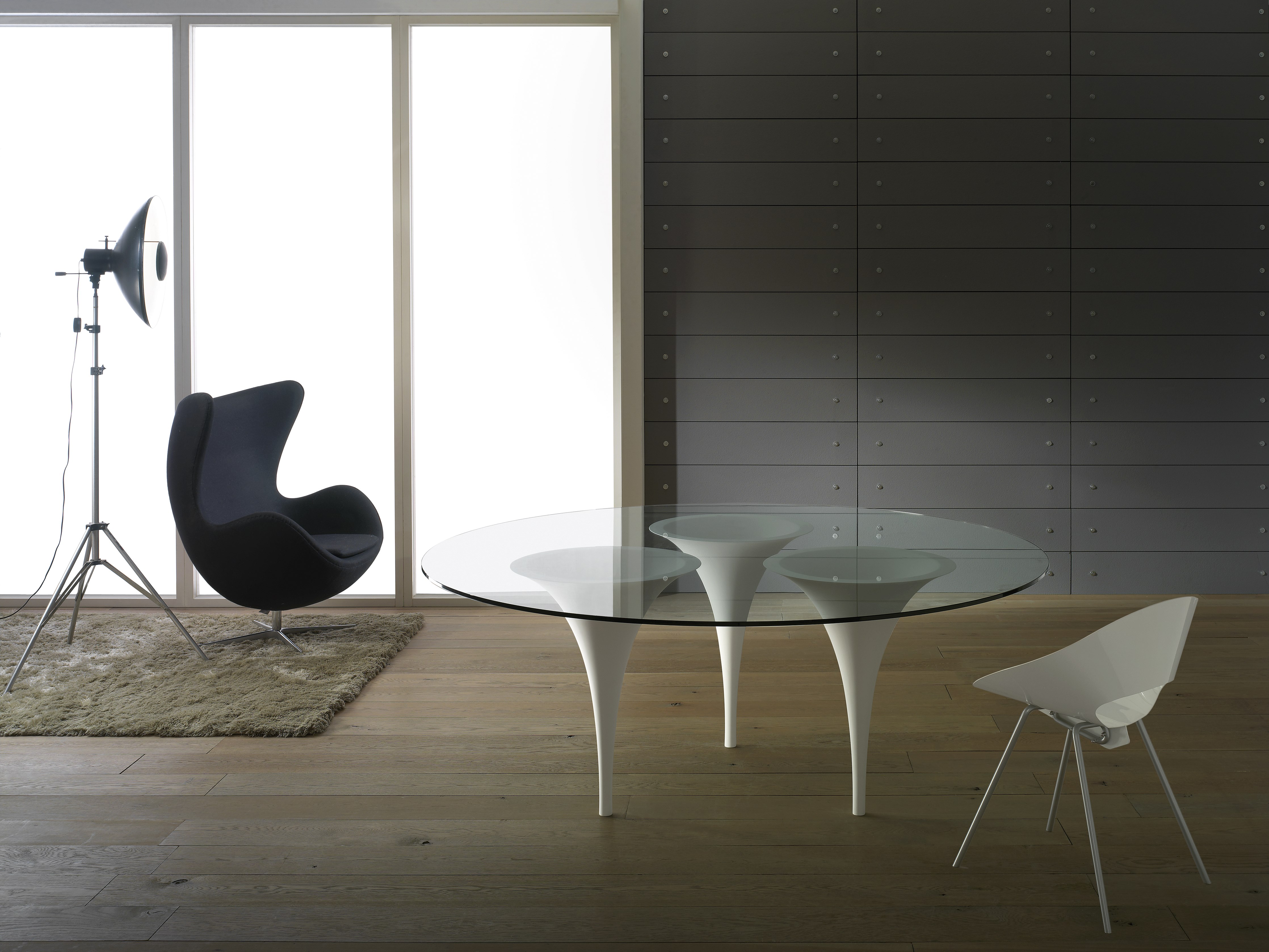 Crystal table BRASS Forme Collection By Matrix International design ...