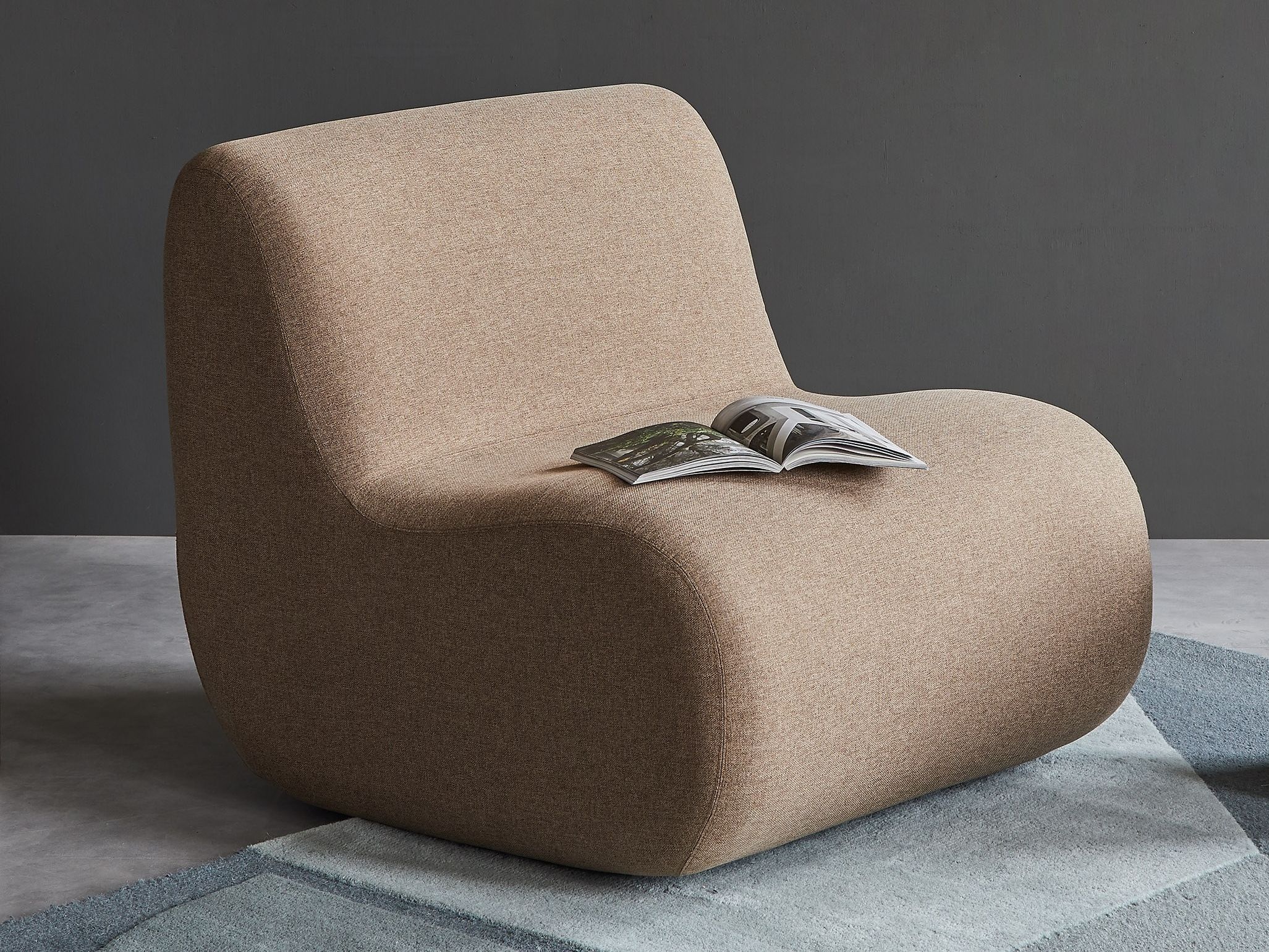 BREAD Fabric armchair By grado design