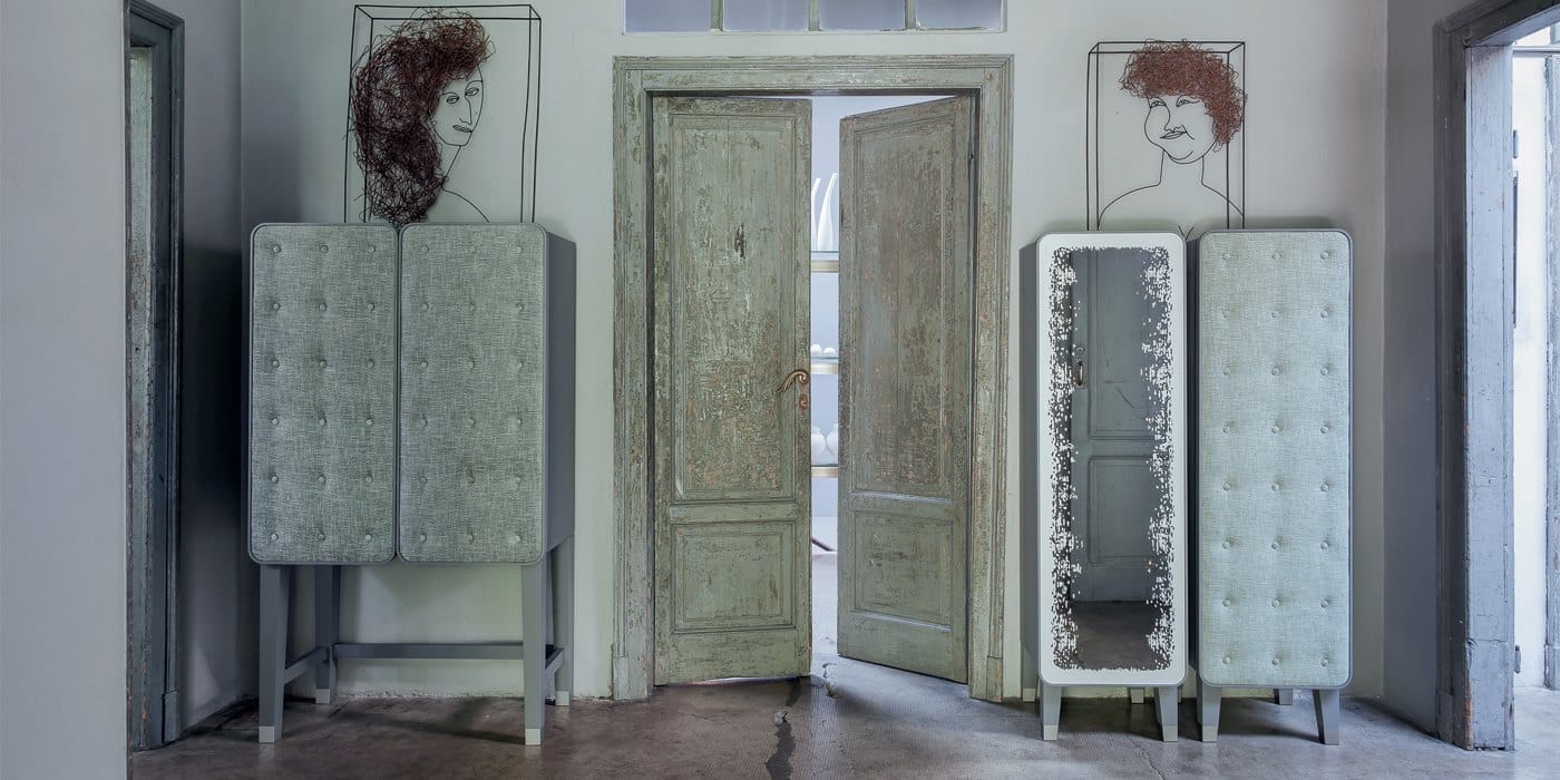 BRICK 66 | Walnut wardrobe Brick Collection By Gervasoni design Paola ...