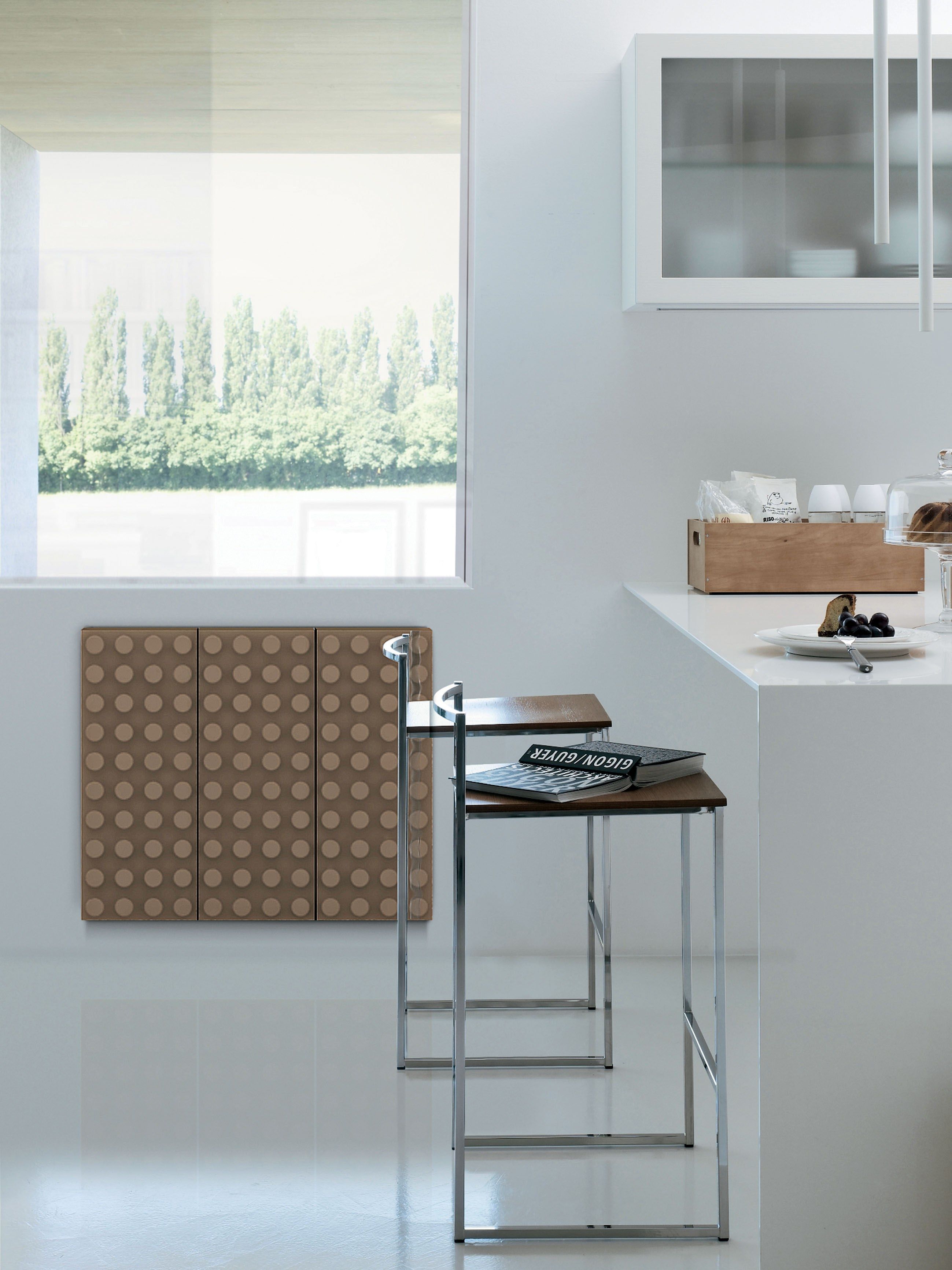 Hot-water electric steel decorative radiator BRICK By SCIROCCO H design ...