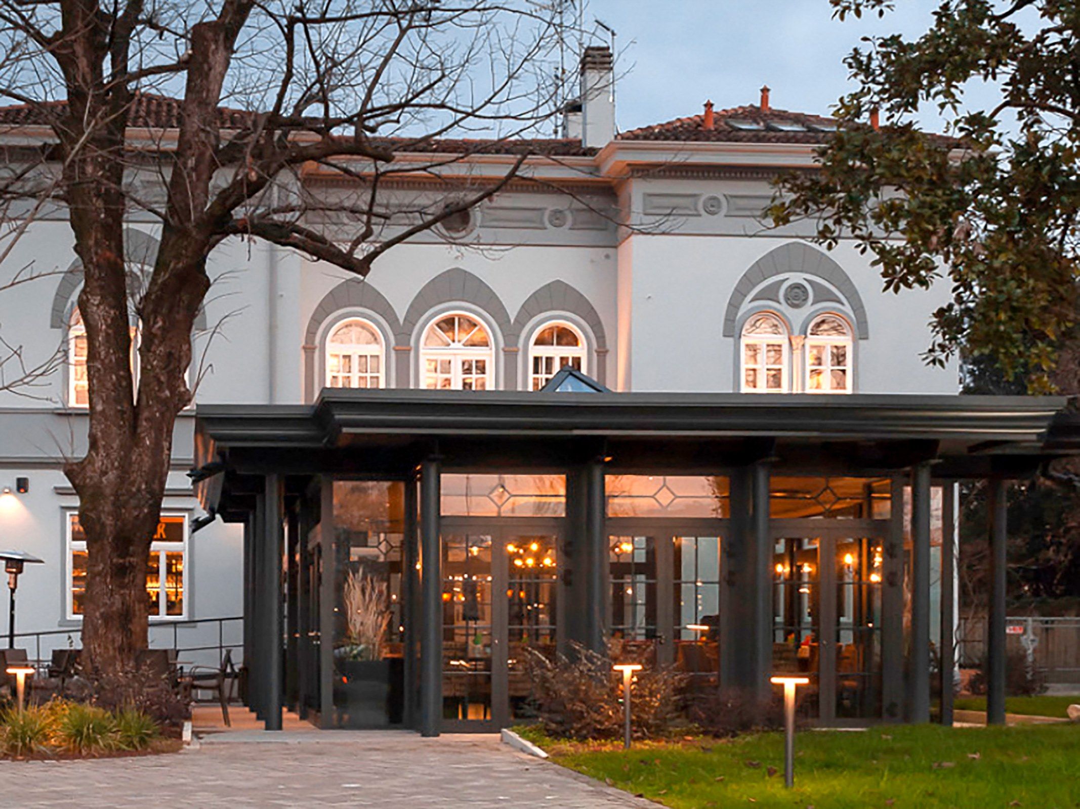 Metal Winter garden BRIDGE By CAGIS