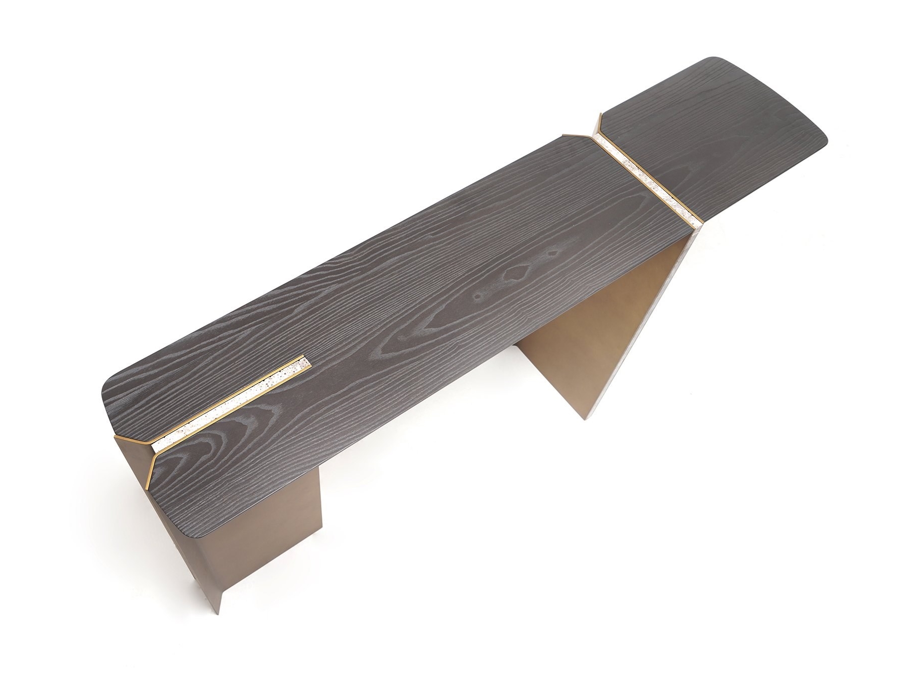BRIDGE Rectangular console table By ENNE | design Maurizio Manzoni