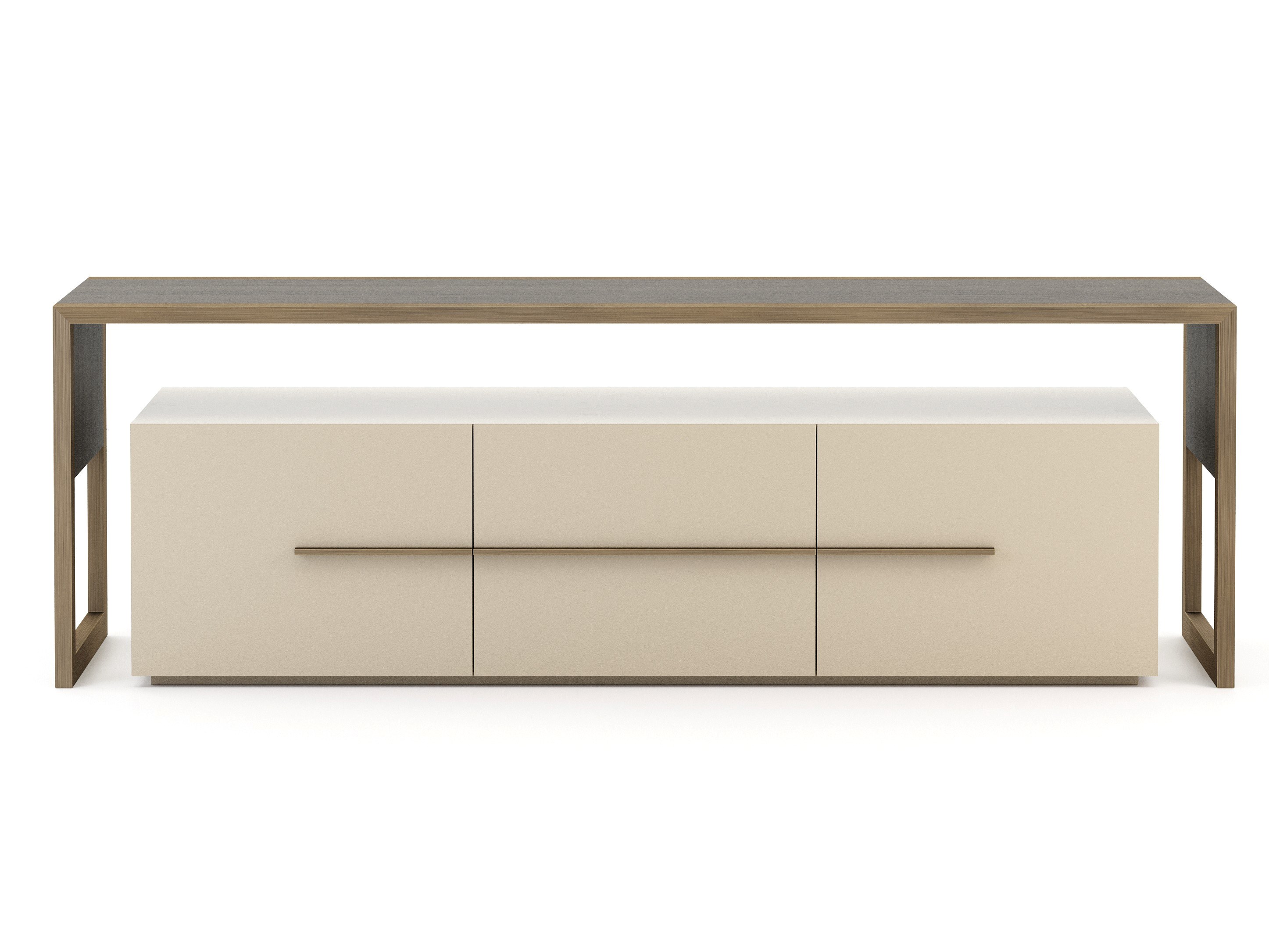 BRIDGE TV cabinet with flap doors By Stylish Club | design Rui Martins