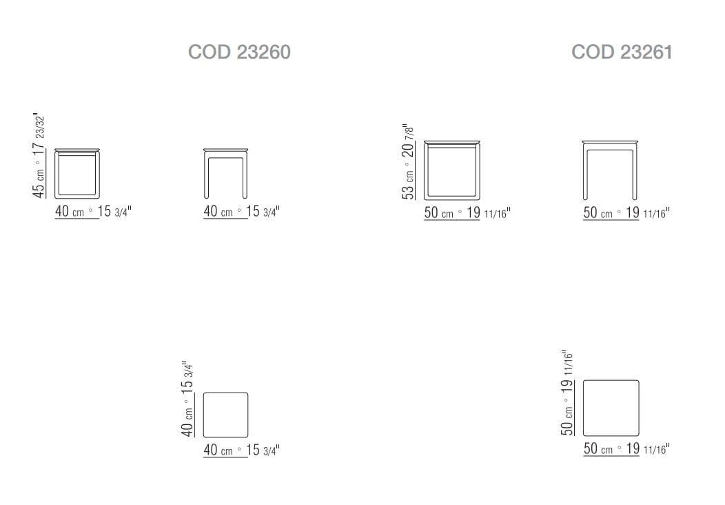 BRIG | Coffee table By Flexform design Antonio Citterio