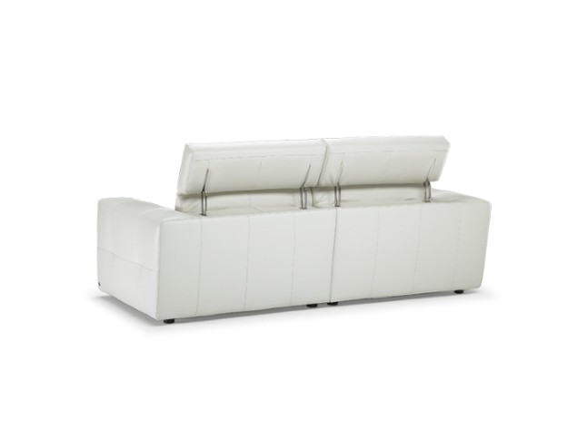 BRIO Recliner leather sofa with electric motion By Natuzzi Italia